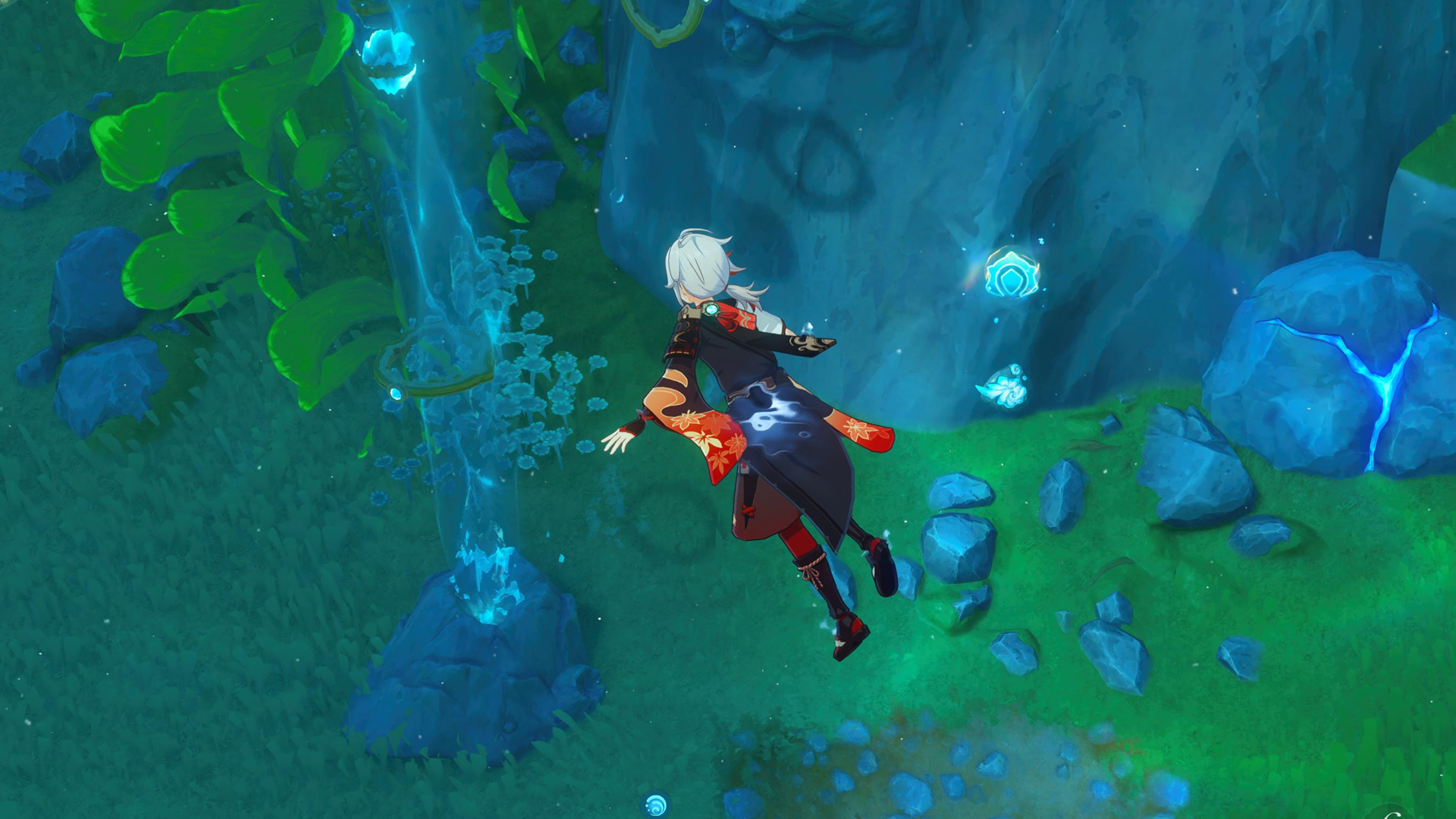 Genshin Impact Swimming and Diving, including diving spots, underwater ...