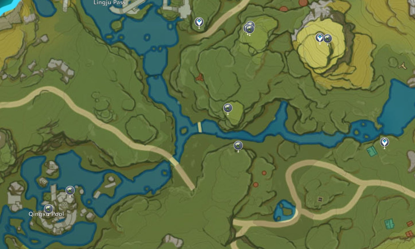 Genshin Impact Qingxin Flower locations and best Qingxin Flower farm ...