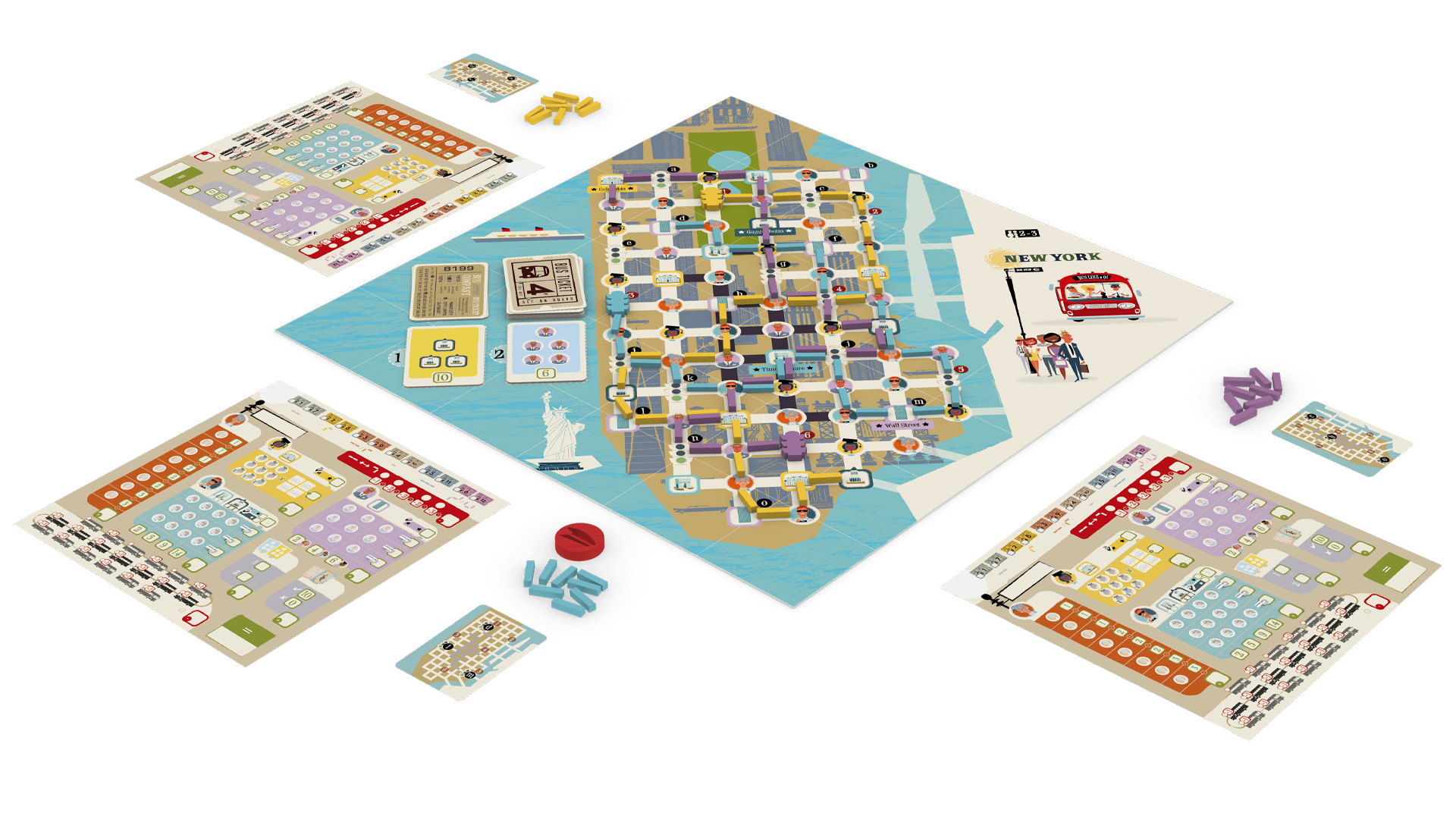 Ticket to Ride style board game, Let’s Make a Bus Route, is getting an ...