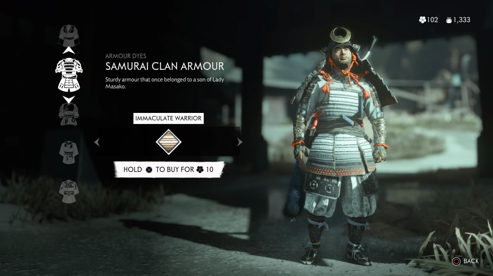 Ghost of Tsushima Best Armor - All Armor Dyes and Sets | VG247