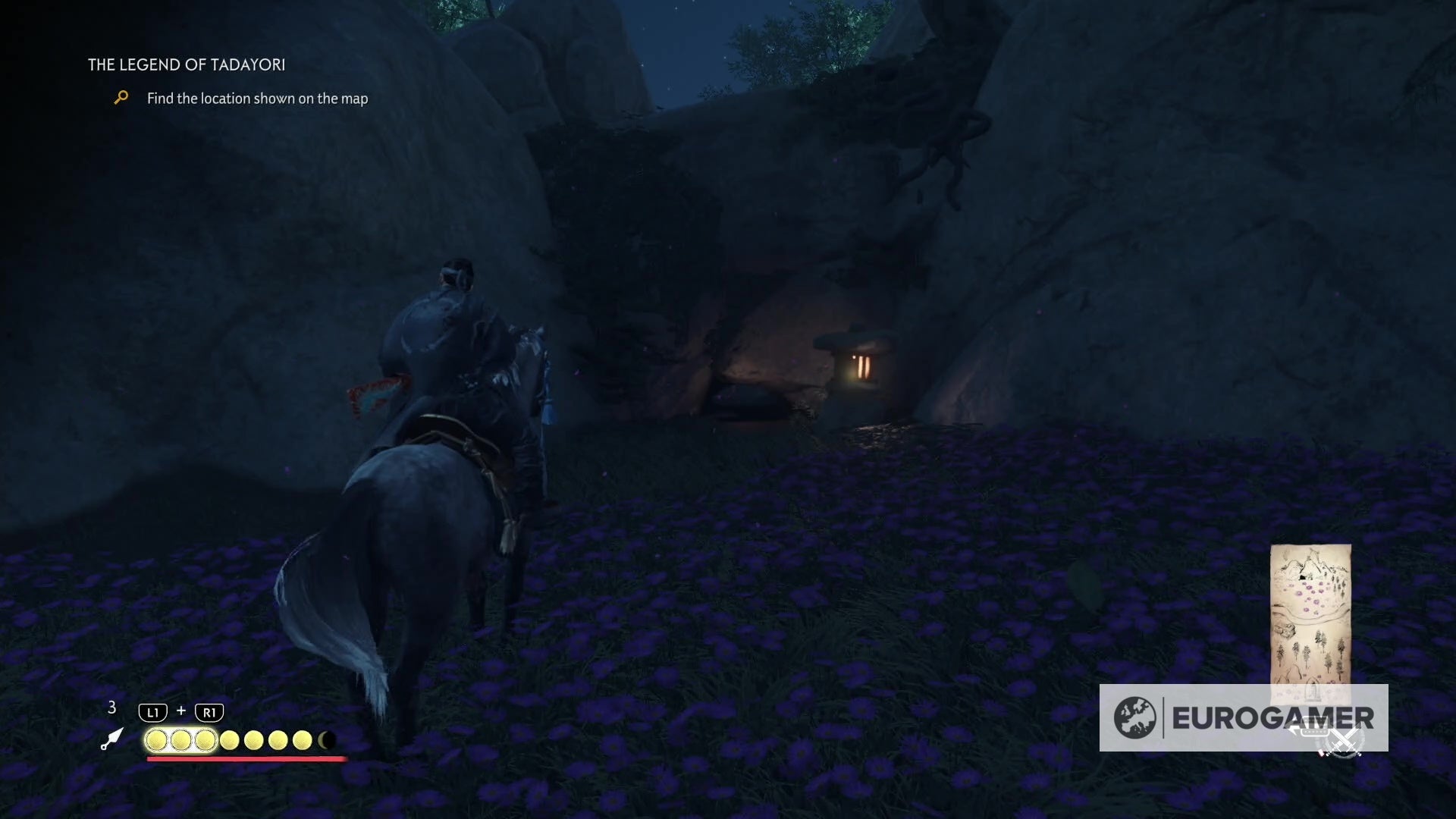 Ghost of Tsushima - The Legend of Tadayori quest: How to find Voilet ...