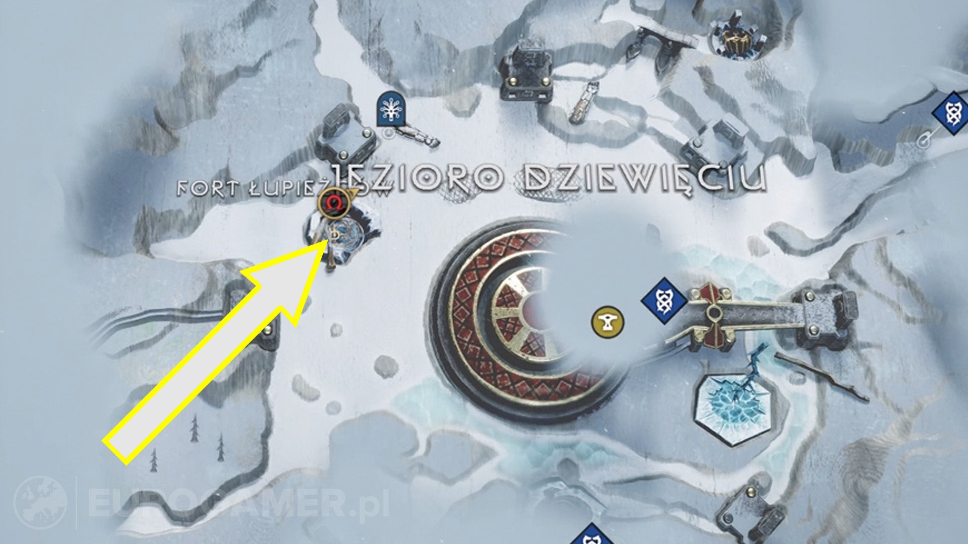 God of War Ragnarok - mapa skarbów: podarunek wikinga | Eurogamer.pl