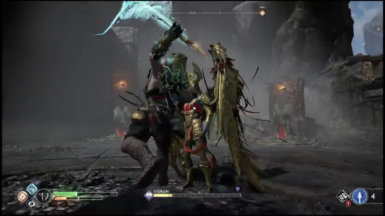 God of War: How to Beat the Valkyrie Queen Sigrun | VG247