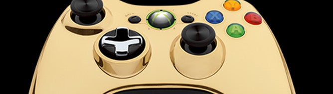 Xbox 360's Gold Chrome controller unveiled, coming August | VG247