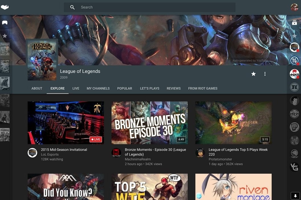 Google launches YouTube Gaming | GamesIndustry.biz