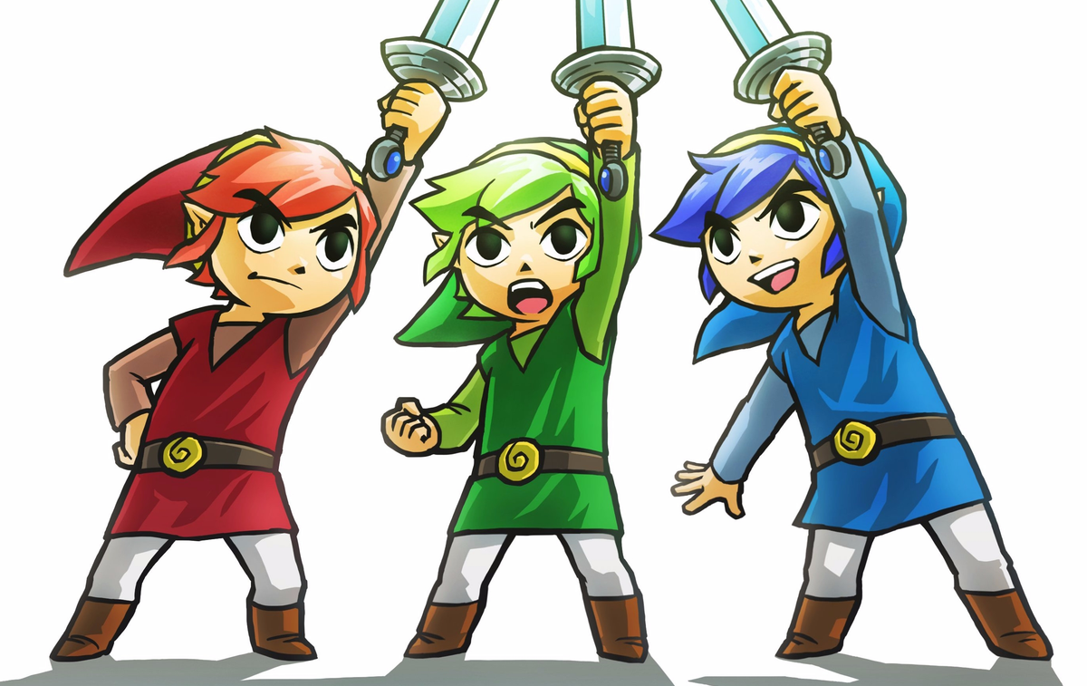 Legend of Zelda: Tri Force Heroes: Himmelstempel Abschnitt 1, 2, 3, 4 ...