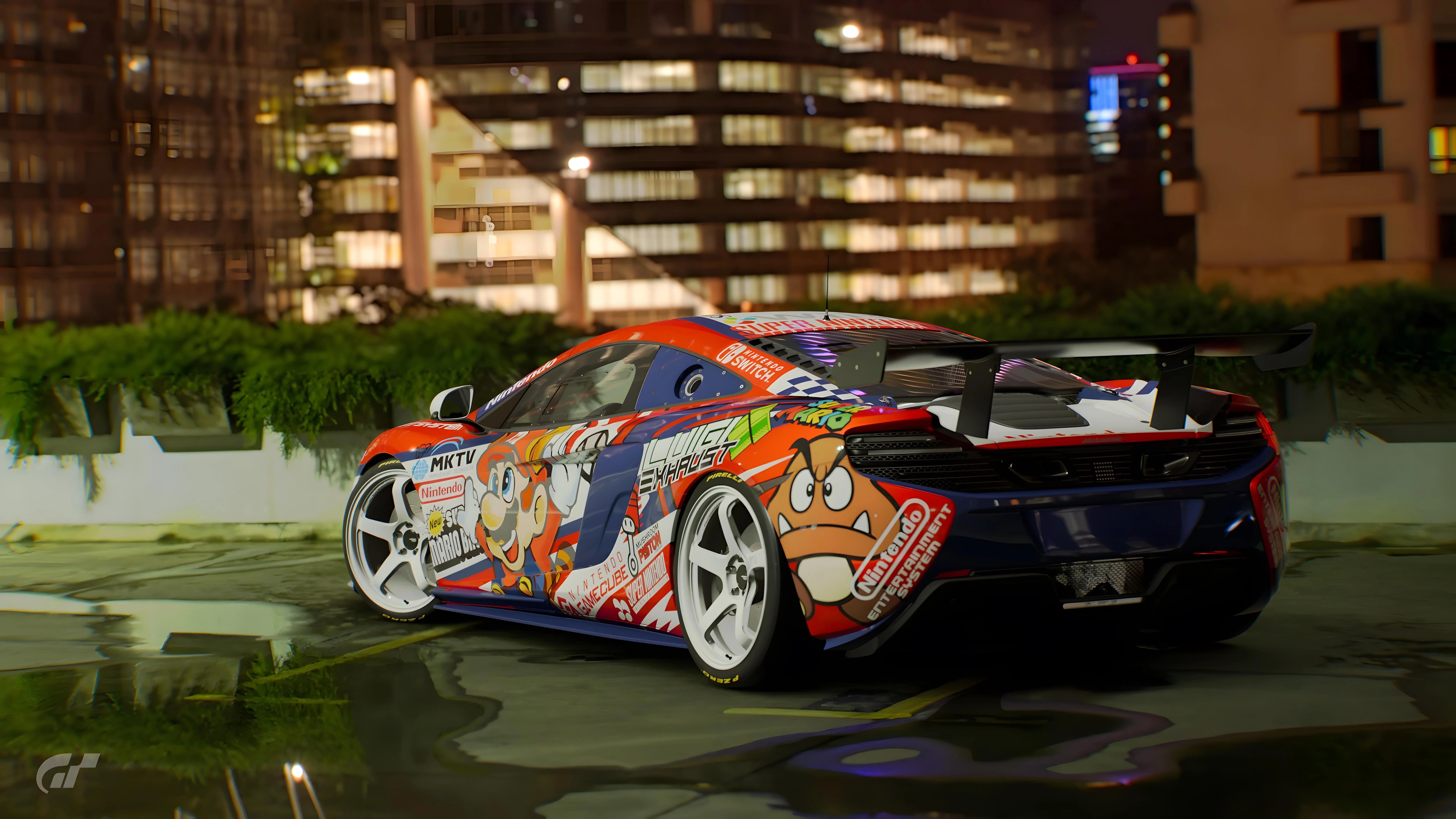 Fã de Gran Turismo 7 desenha livery fantástica inspirada no Super Mario ...