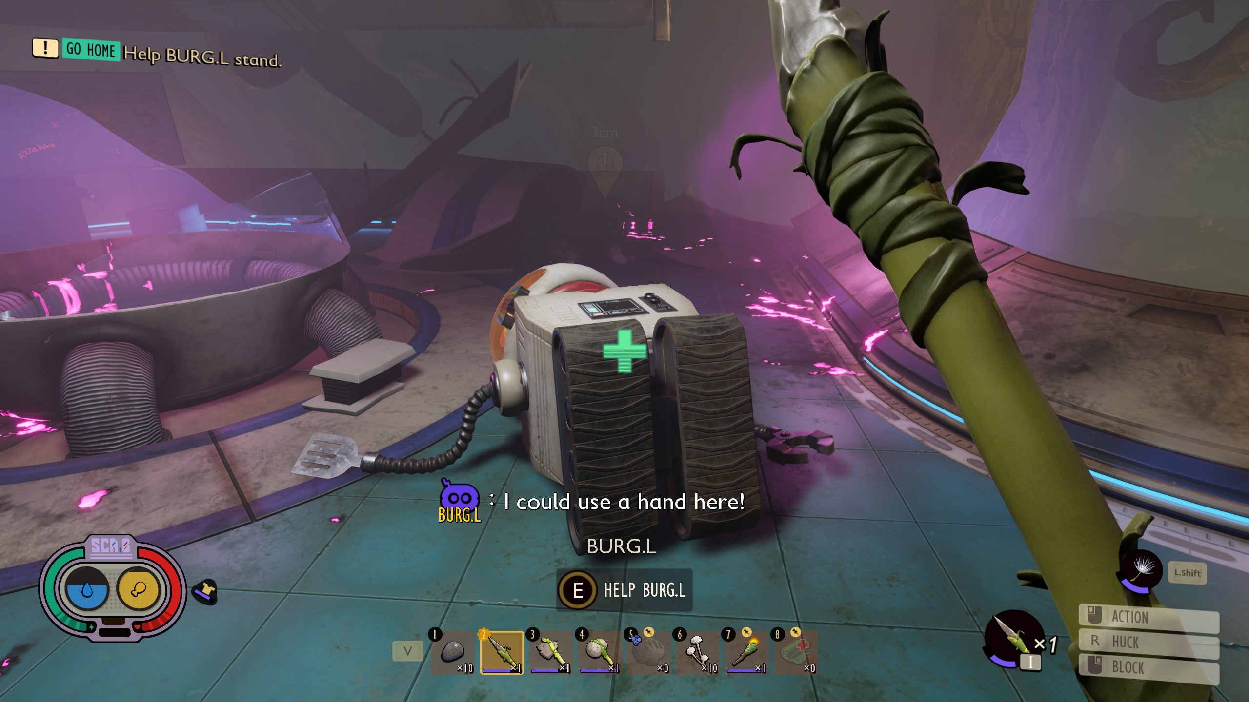 Grounded: How to power the Mysterious Machine and find the Oak Lab | VG247