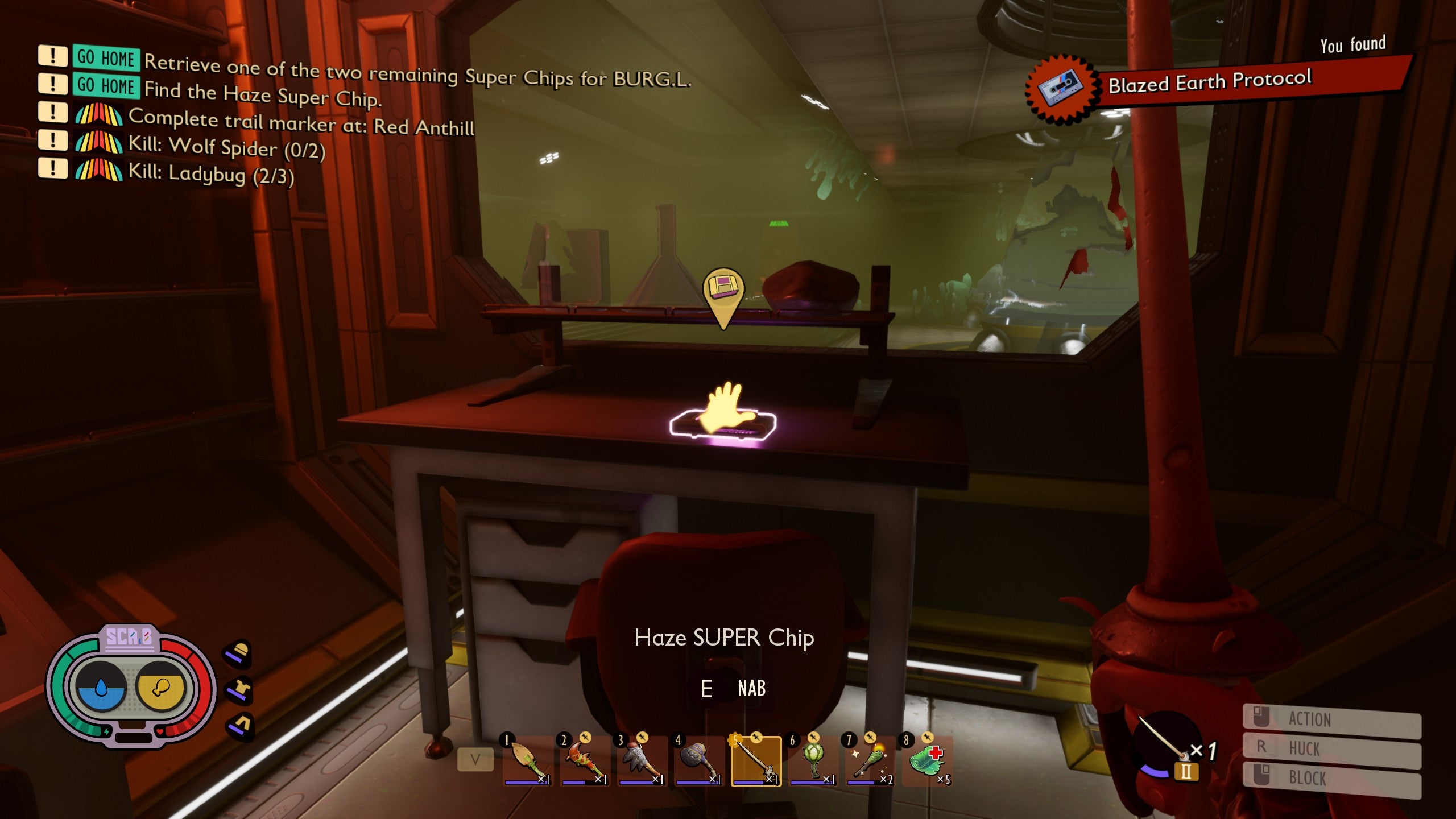 Grounded: How to open the Haze lab and survive the gas | VG247