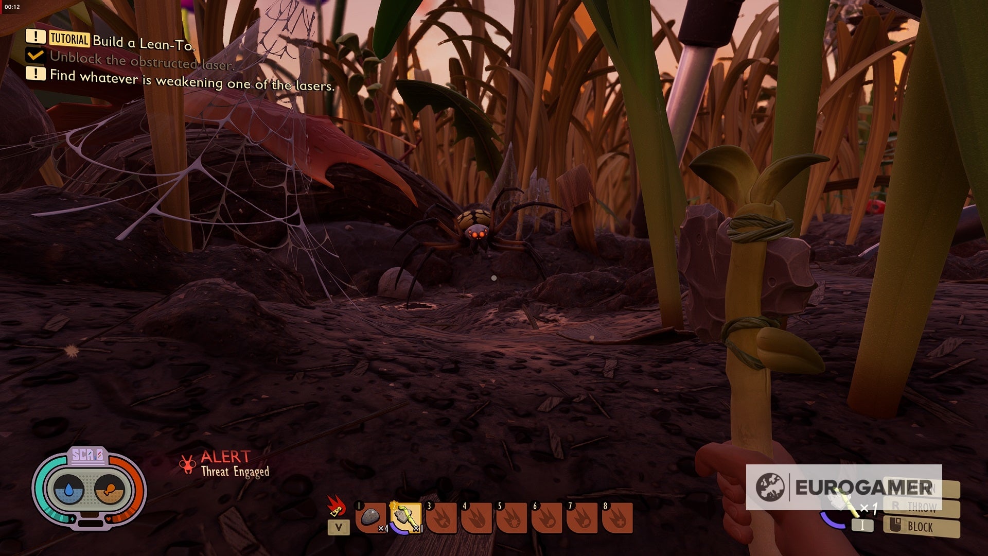 The spiders in Grounded are gorgeous but they're an absolute menace ...