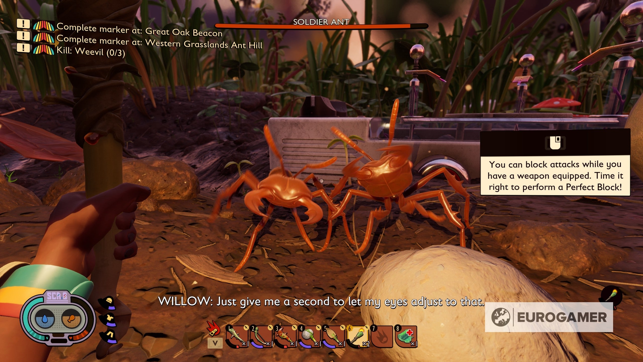 Grounded Soldier Ants location, strategy and how to get an Ant Club ...