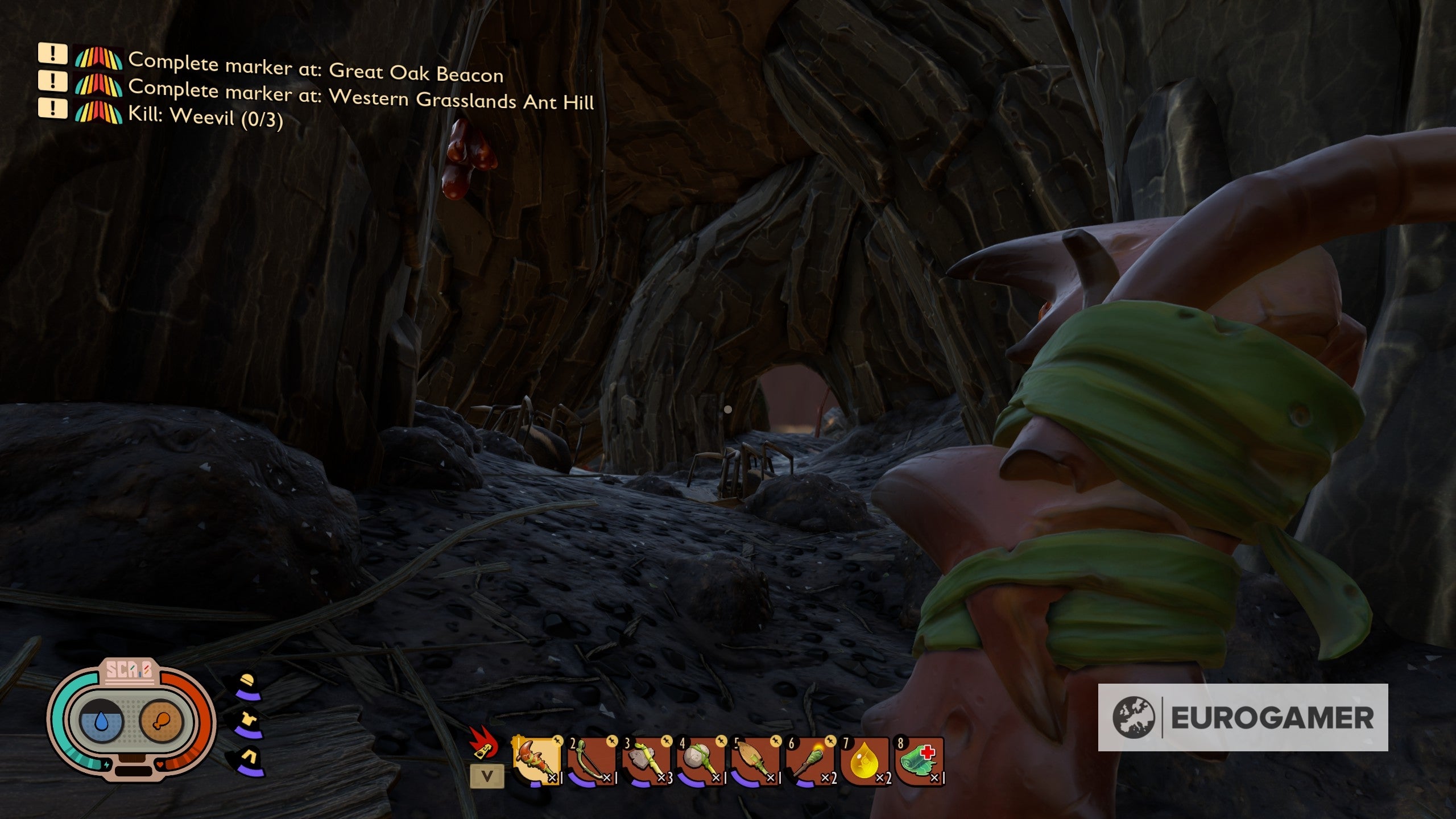 Grounded Spiders: How to kill Wolf Spiders and Orb Weavers | Eurogamer.net