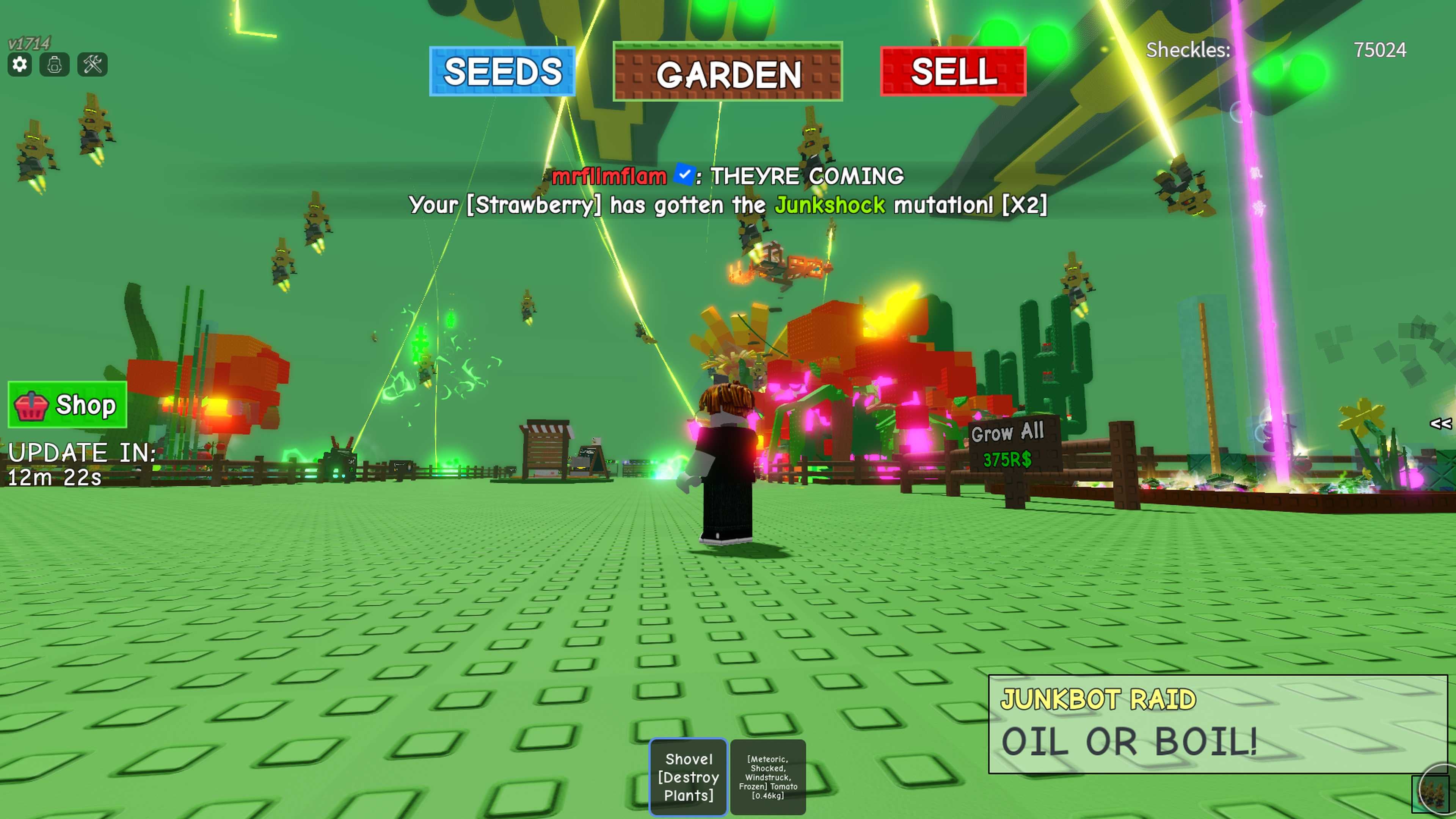 Grow a Garden Albert Admin Abuse | Eurogamer.net