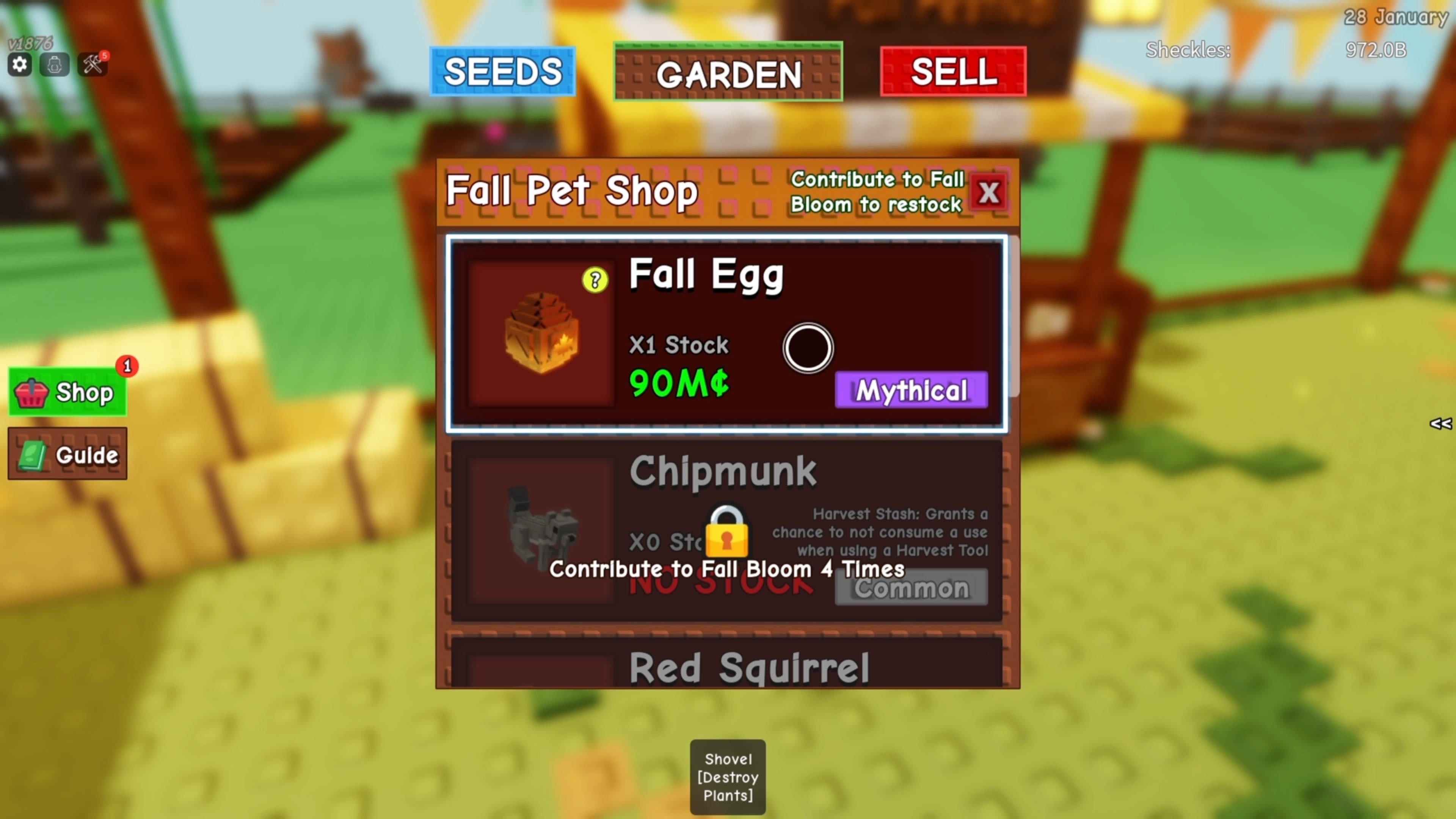 Grow a Garden Fall Egg and Pets | Eurogamer.net