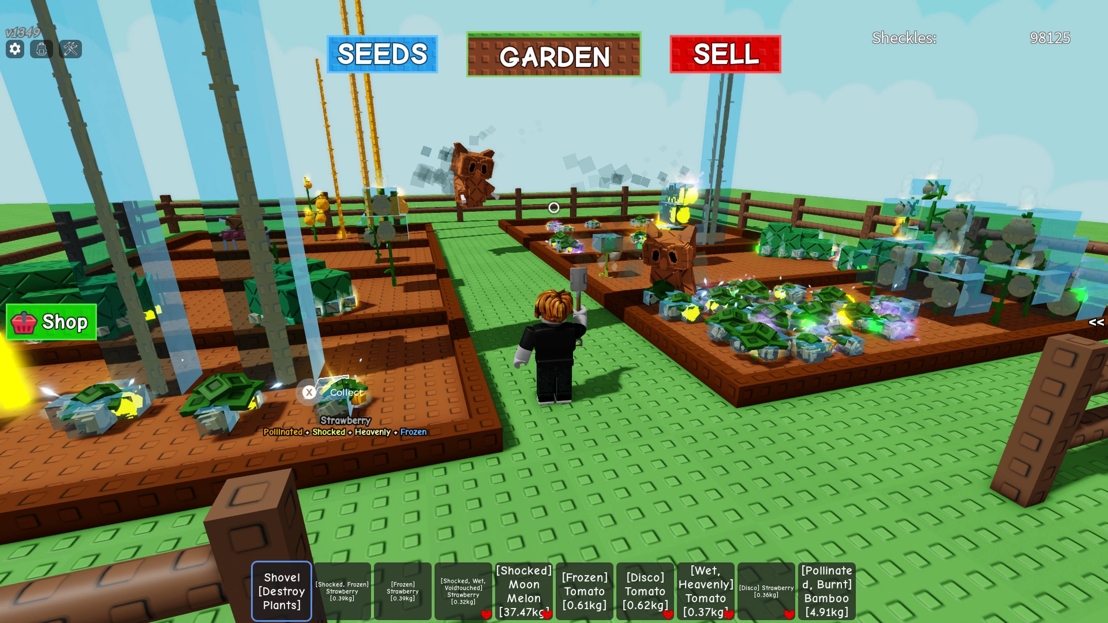 Working Bees update and all crafting recipes in Grow a Garden ...