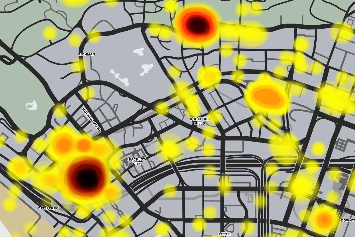 Gta V Map Los Santos Customs GTA Online Heatmap: Uncovering The Most