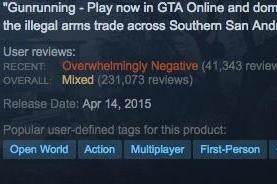 GTA5's recent Steam reviews are "overwhelmingly negative" amidst mod ...