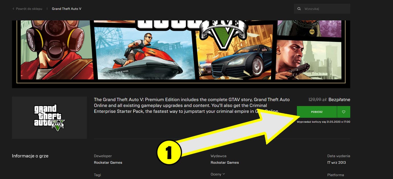 Jak Pobrać Gta 5 Za Darmo Z Epic Store Krok Po Kroku Eurogamer Pl
