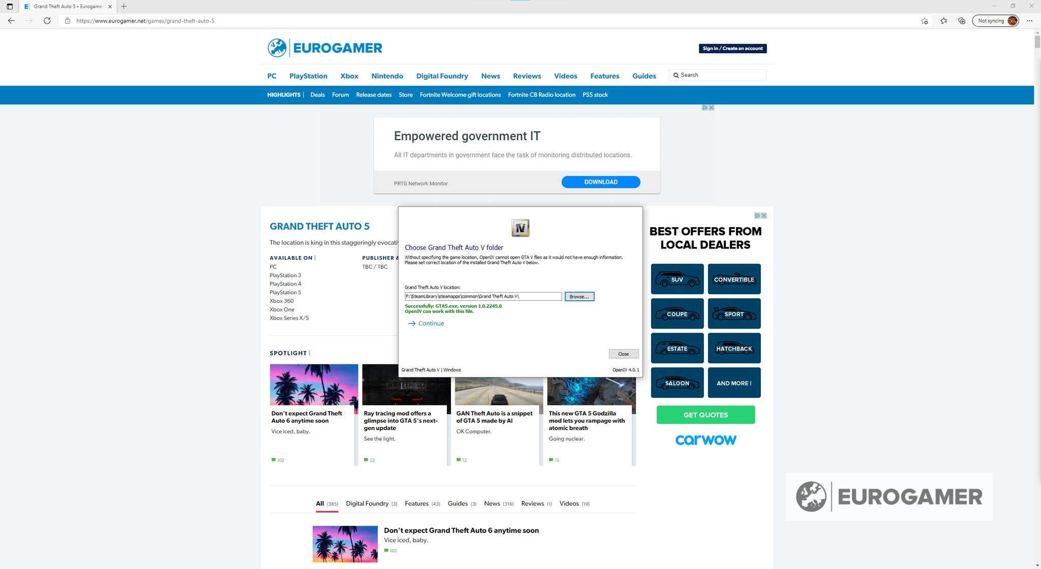 GTA 5 mod install guide: How to install and get GTA 5 mods on PC ...