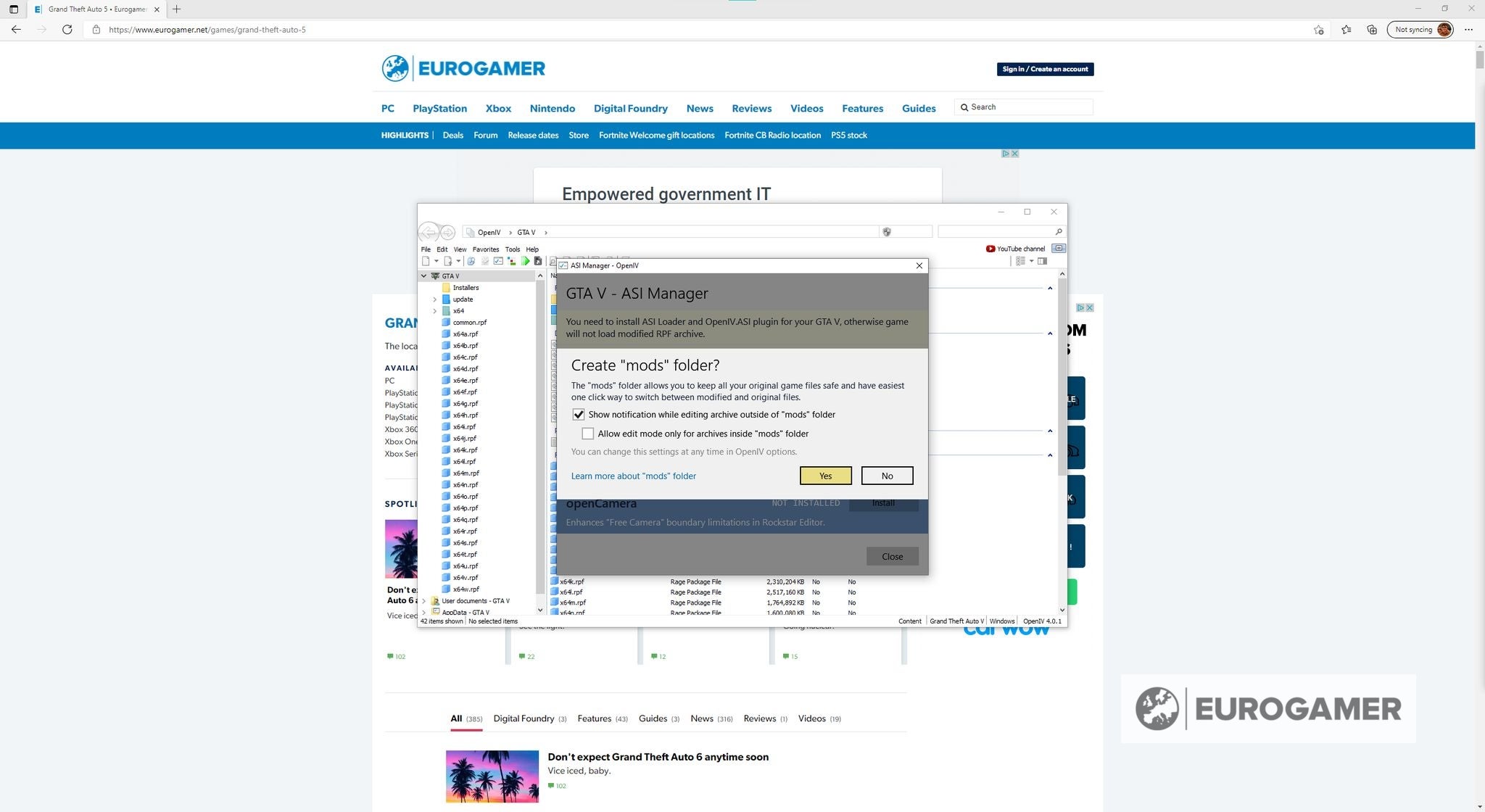 GTA 5 mod install guide: How to install and get GTA 5 mods on PC ...