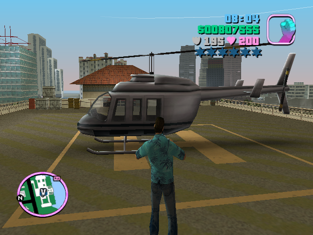 GTA Vice City helicopter locations and helicopter controls explained ...