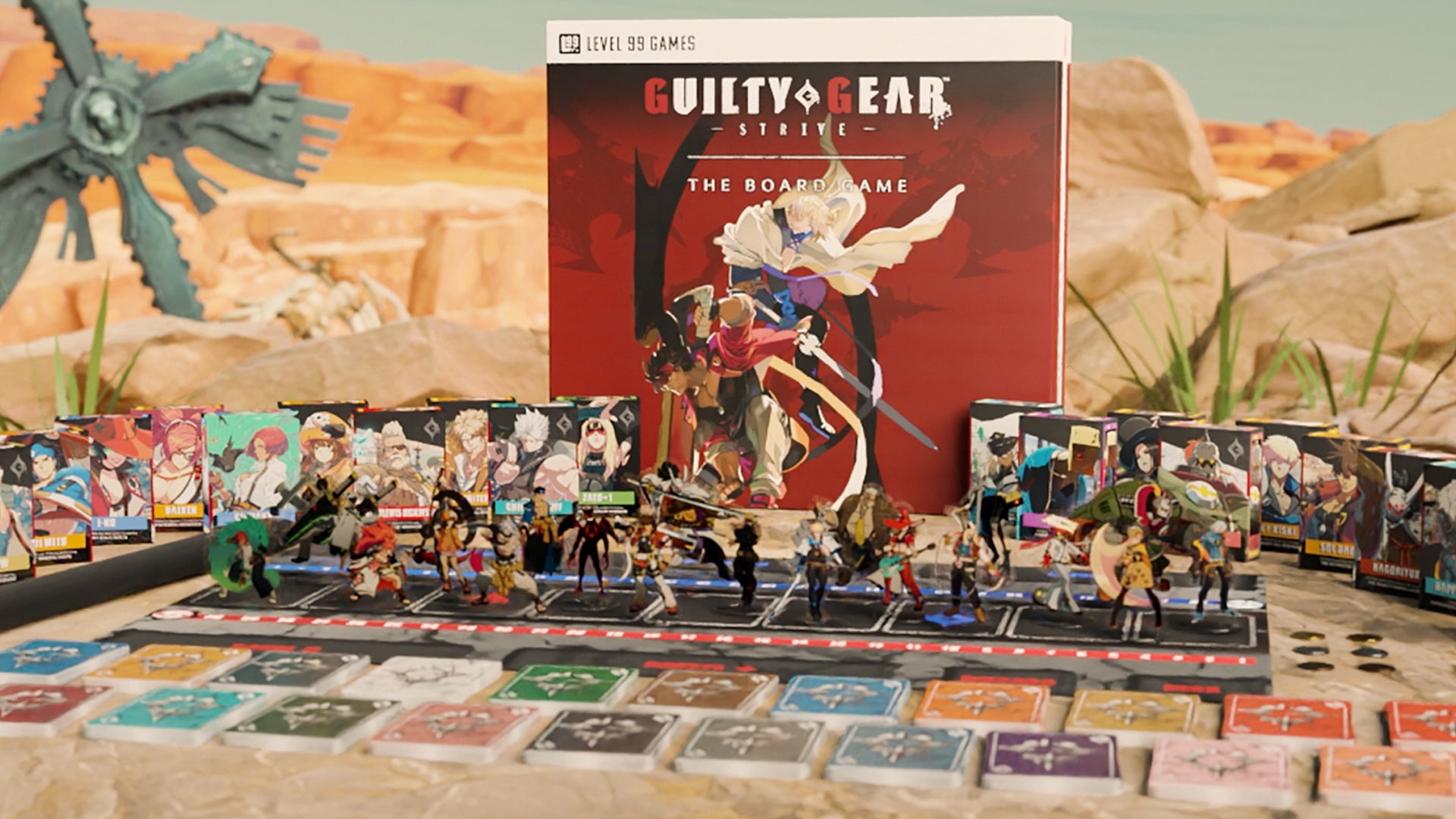 Guilty Gear Strive board game turns the video game fighter into a two ...