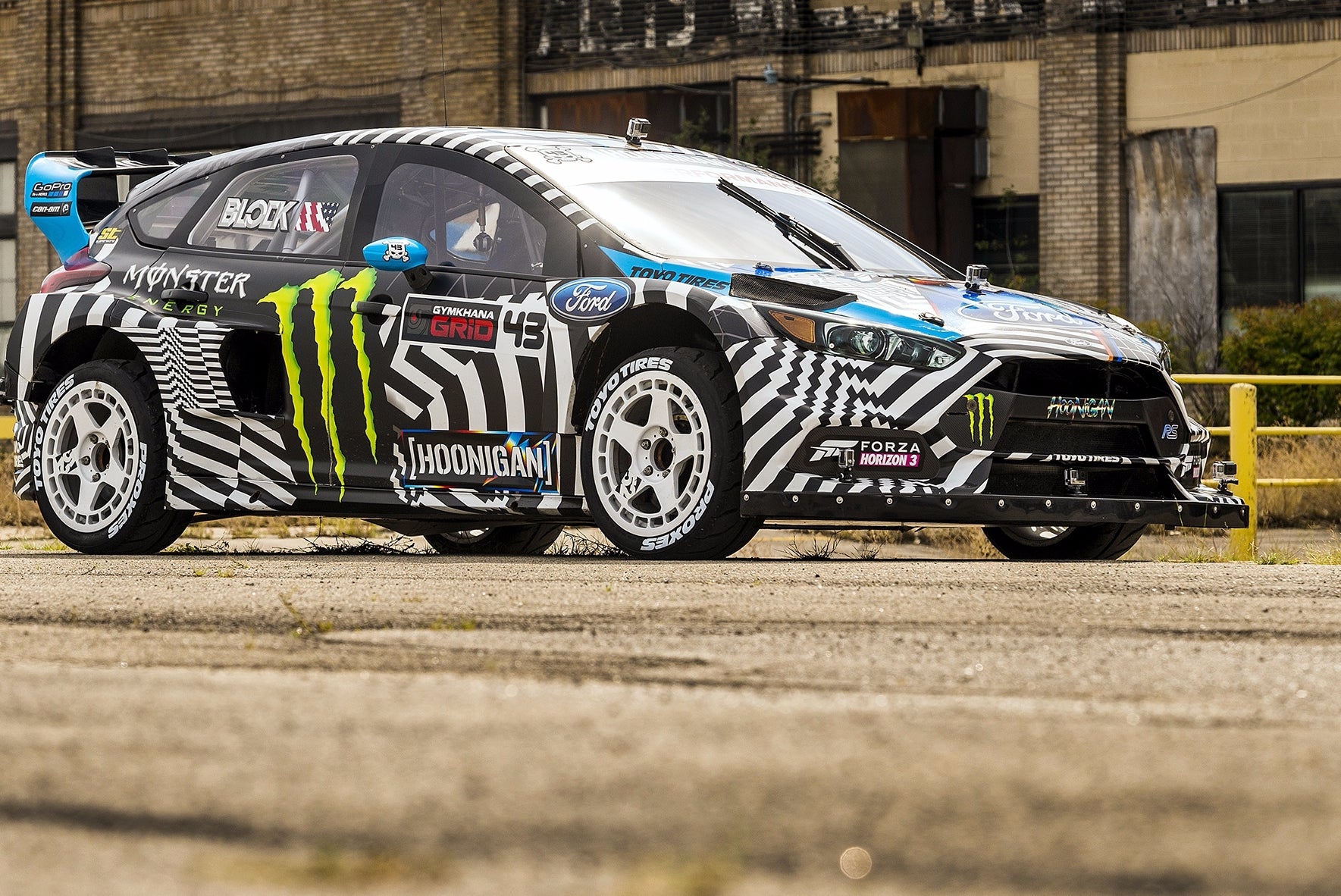 Gymkahna de Ken Block em Forza Motorsport 7 | Eurogamer.pt