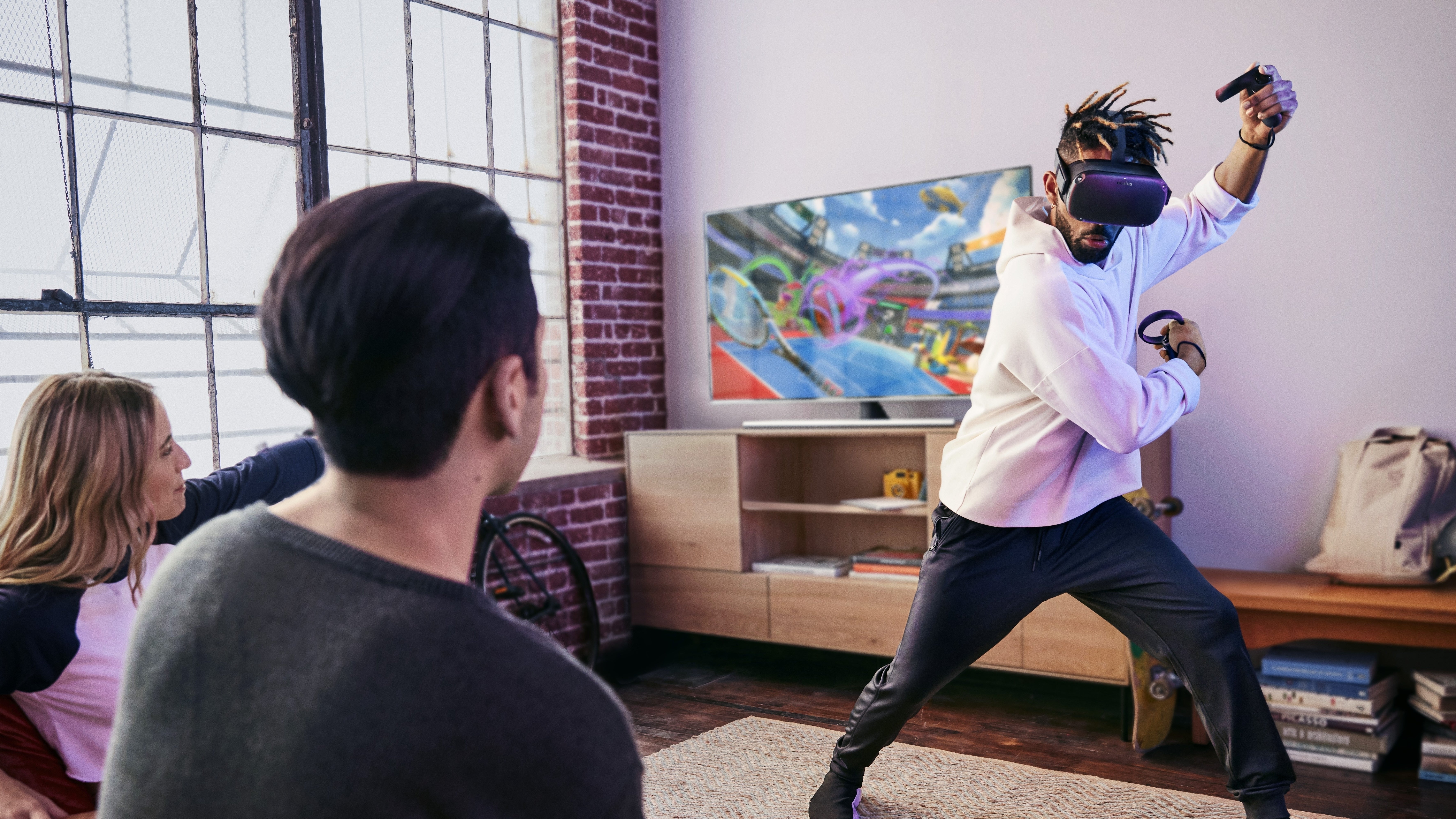 Does the oculus rift s come with games store