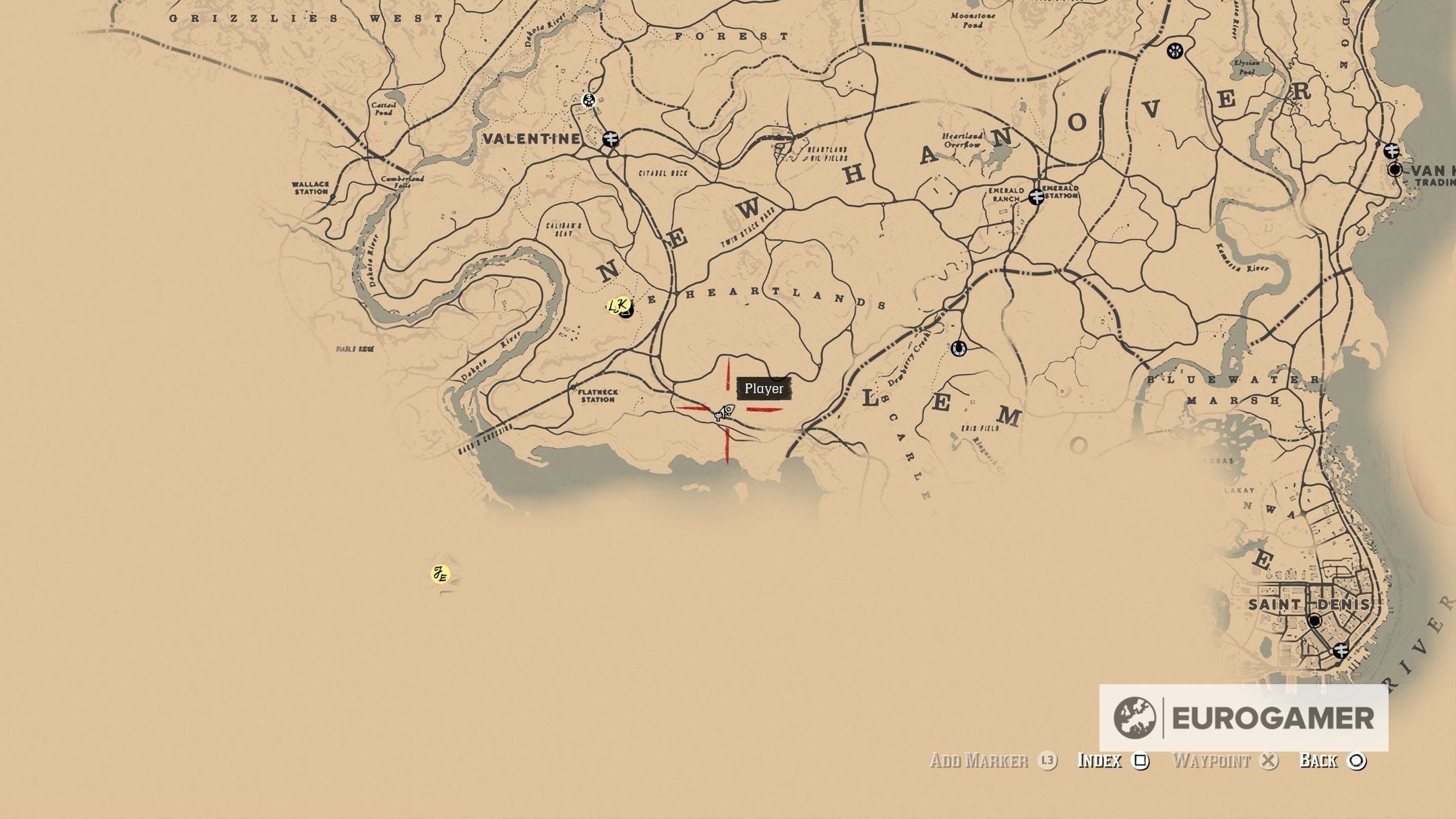 Red Dead Redemption 2 Dinosaur Bone locations and map | Eurogamer.net