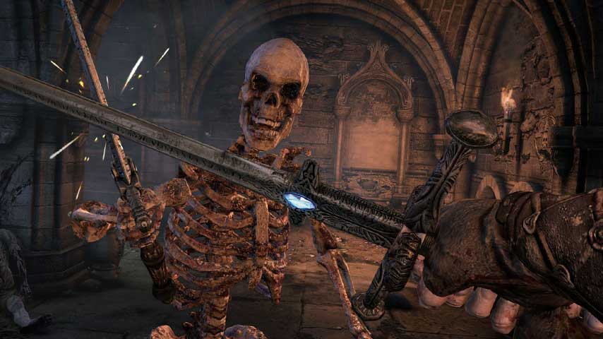 Hellraid dev diary shows off first-person sword fighting | VG247