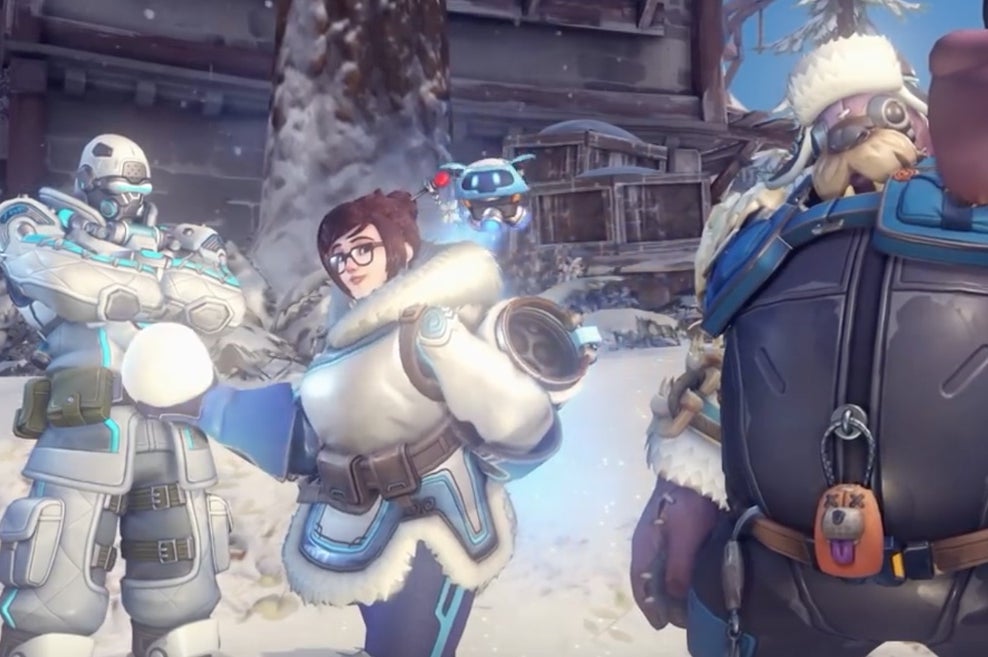 Here's a look at Overwatch's new Winter Wonderland event skins ...