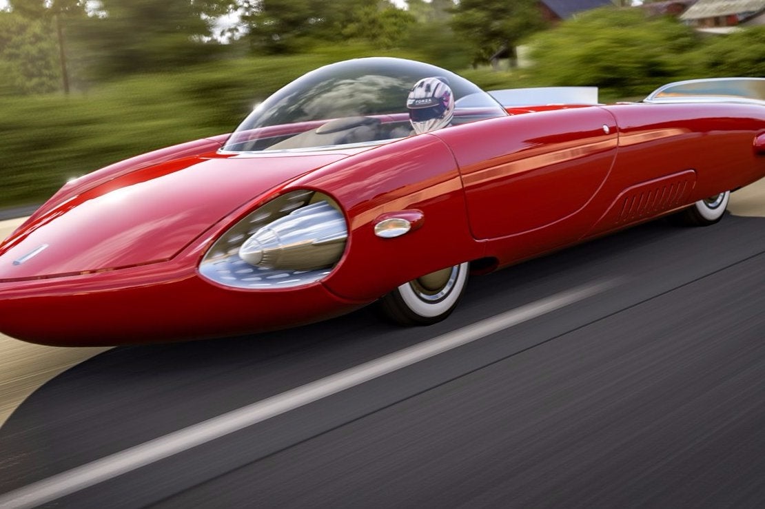 Here's Fallout 4's Chryslus Rocket '69 car, in Forza 6 | Eurogamer.net