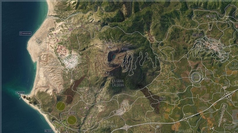 Este es el mapa de Forza Horizon 5 | Eurogamer.es