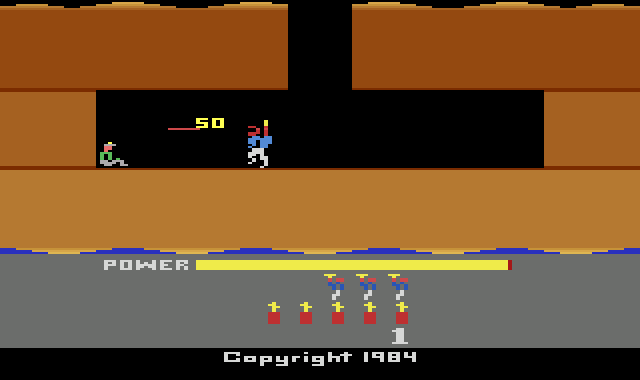 H.E.R.O., a Run 'n Jump Atari Game (Minus Running 'n Jumping) | VG247