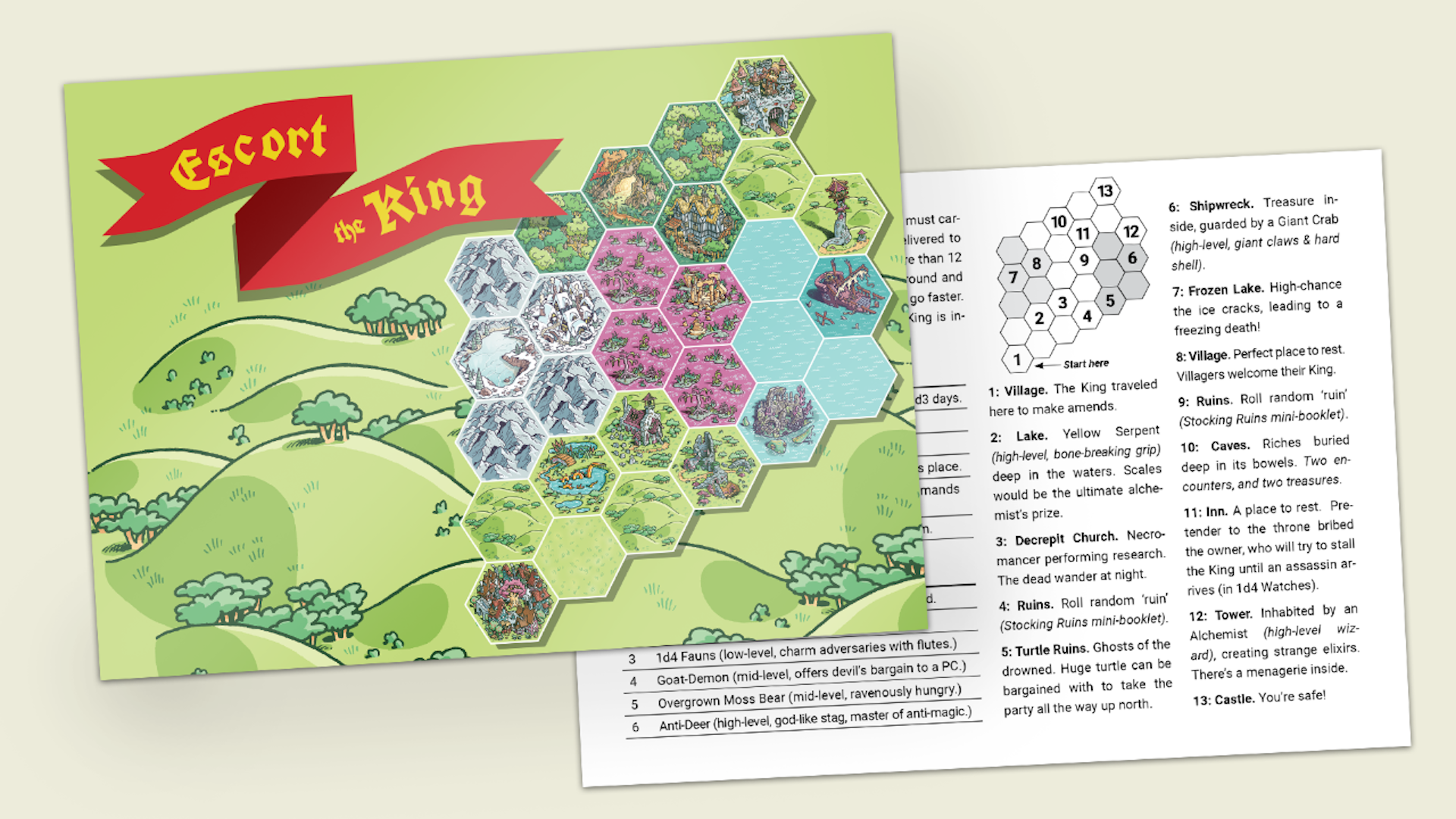 Hexcrawl-curious adventurers should check out this toolbox of tabletop ...