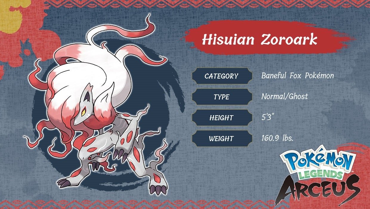 Pokémon Legends: Arceus - Todas as formas Hisuian | Eurogamer.pt