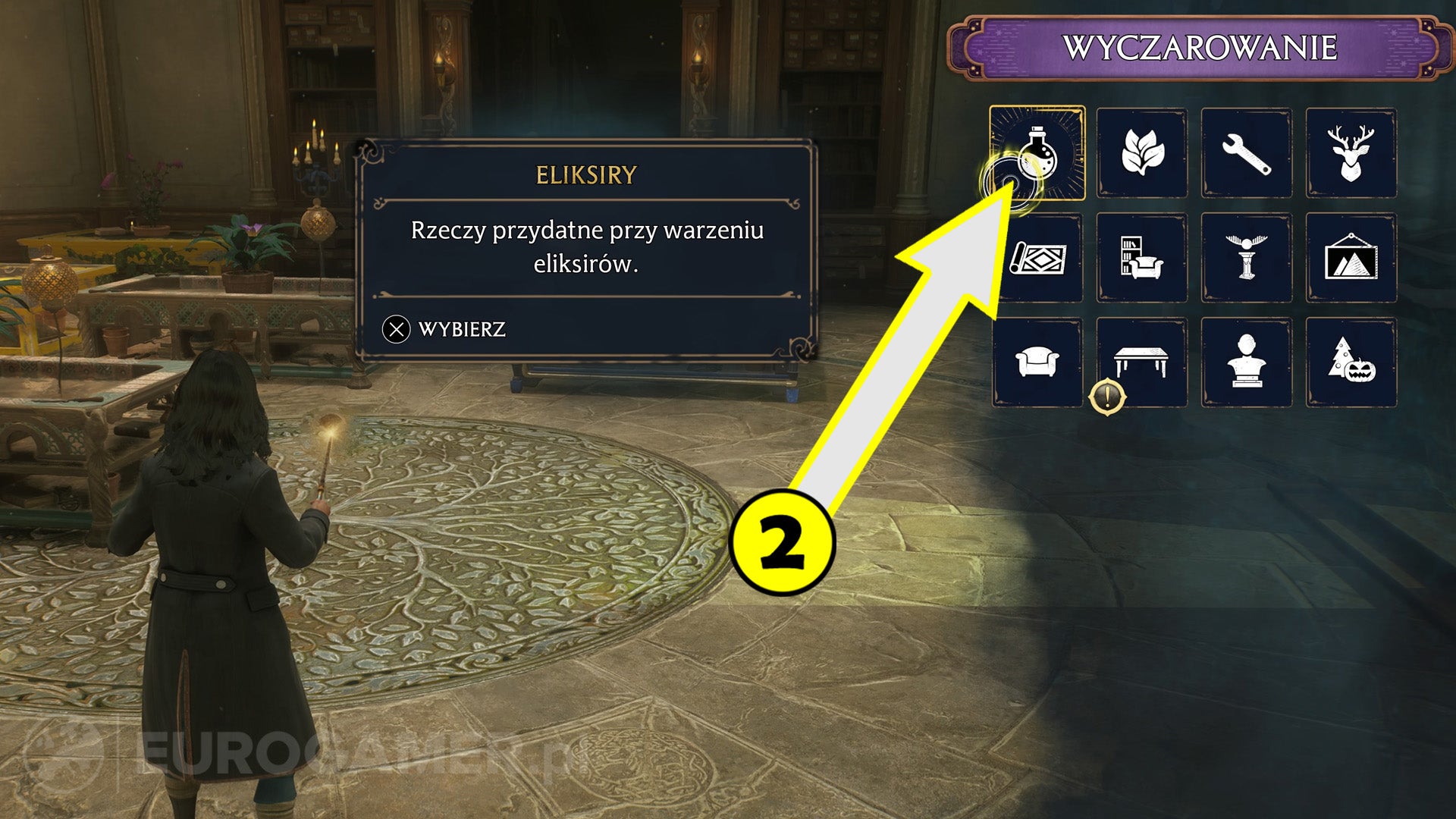 Hogwarts Legacy - eliksiry, mikstury: tworzenie, używanie i przepisy ...