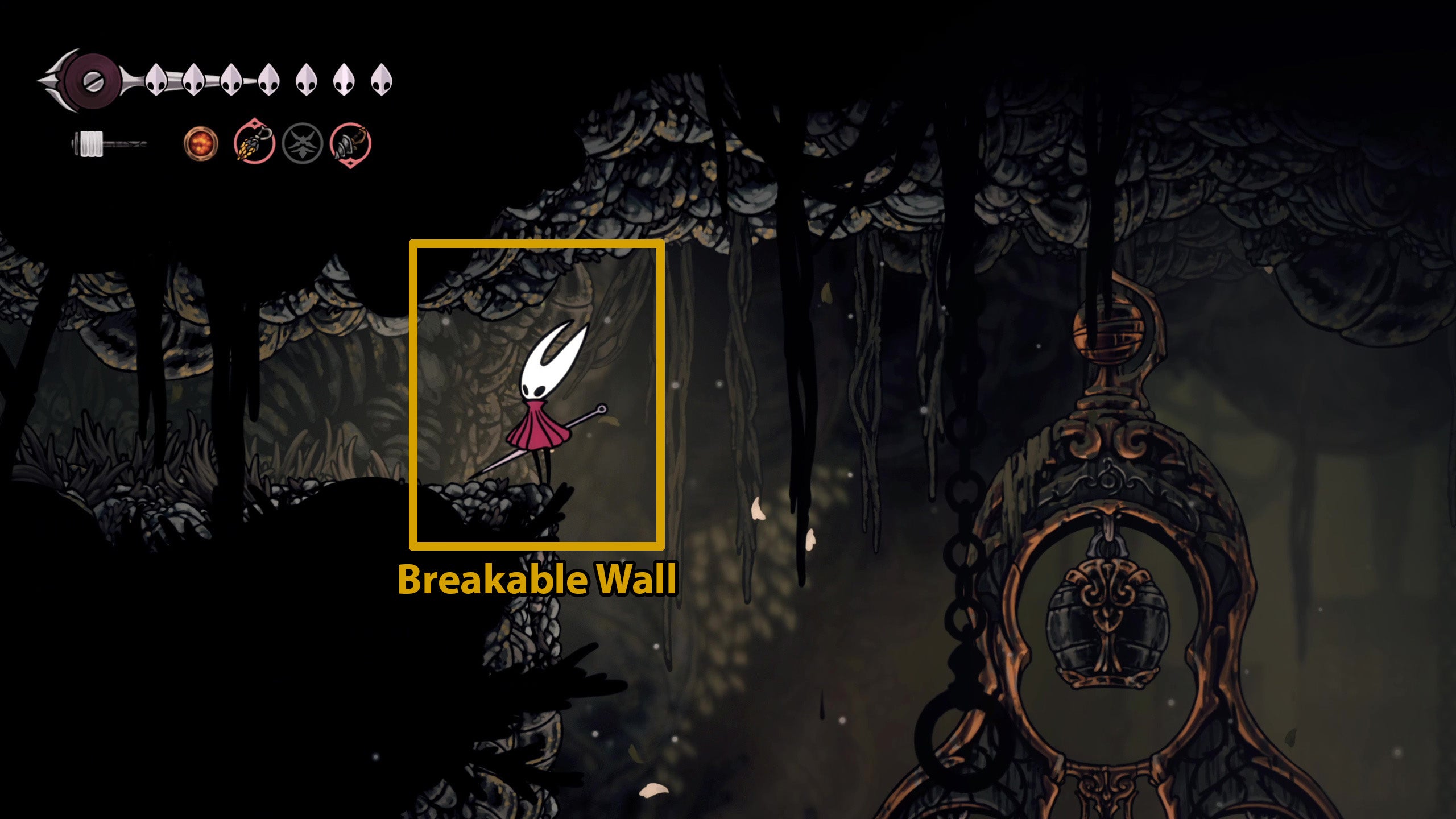 Where is the Sinner's Road Bench in Hollow Knight Silksong? | Rock ...