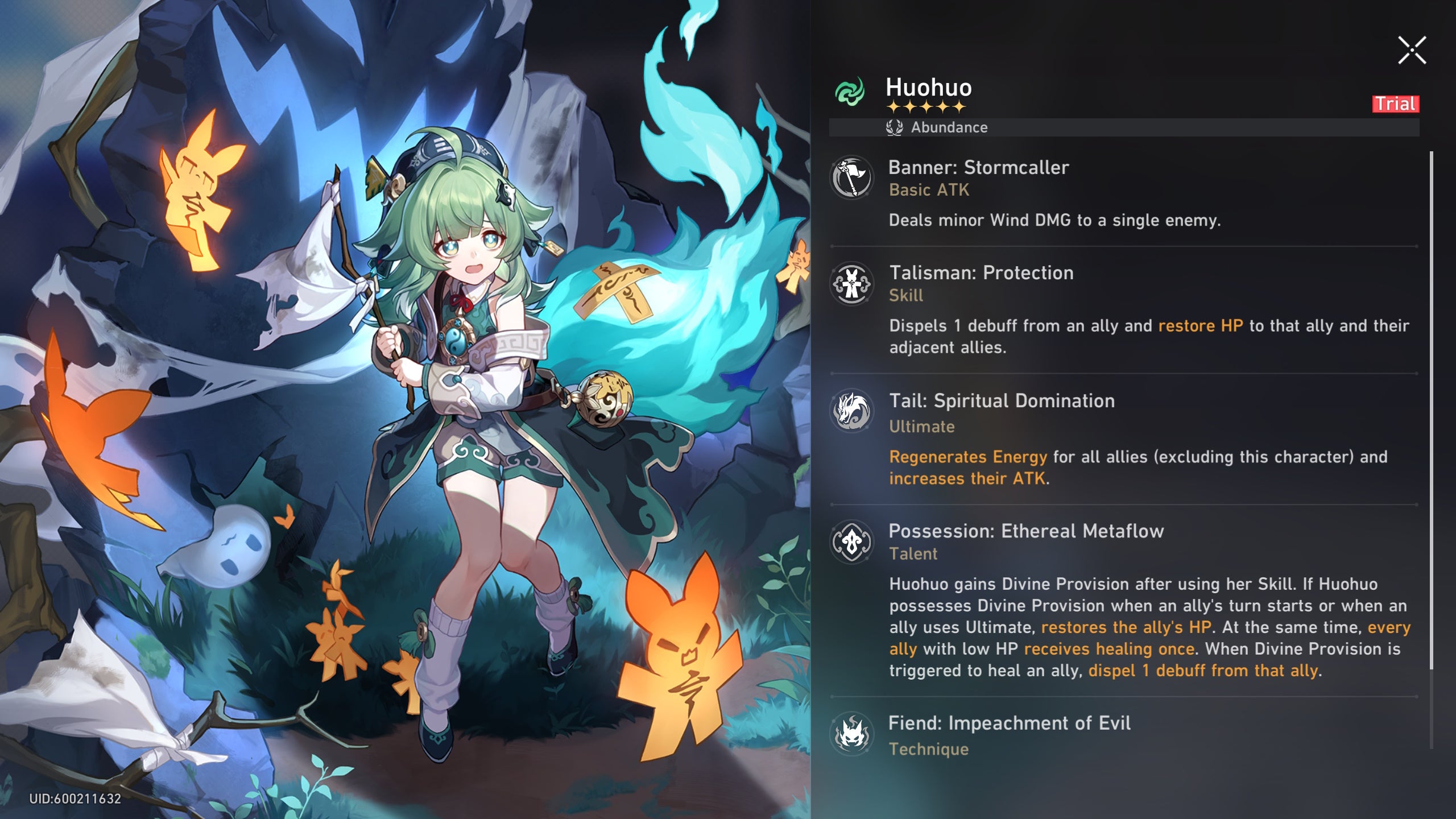 Honkai Star Rail Huohuo kit and traces priority | VG247