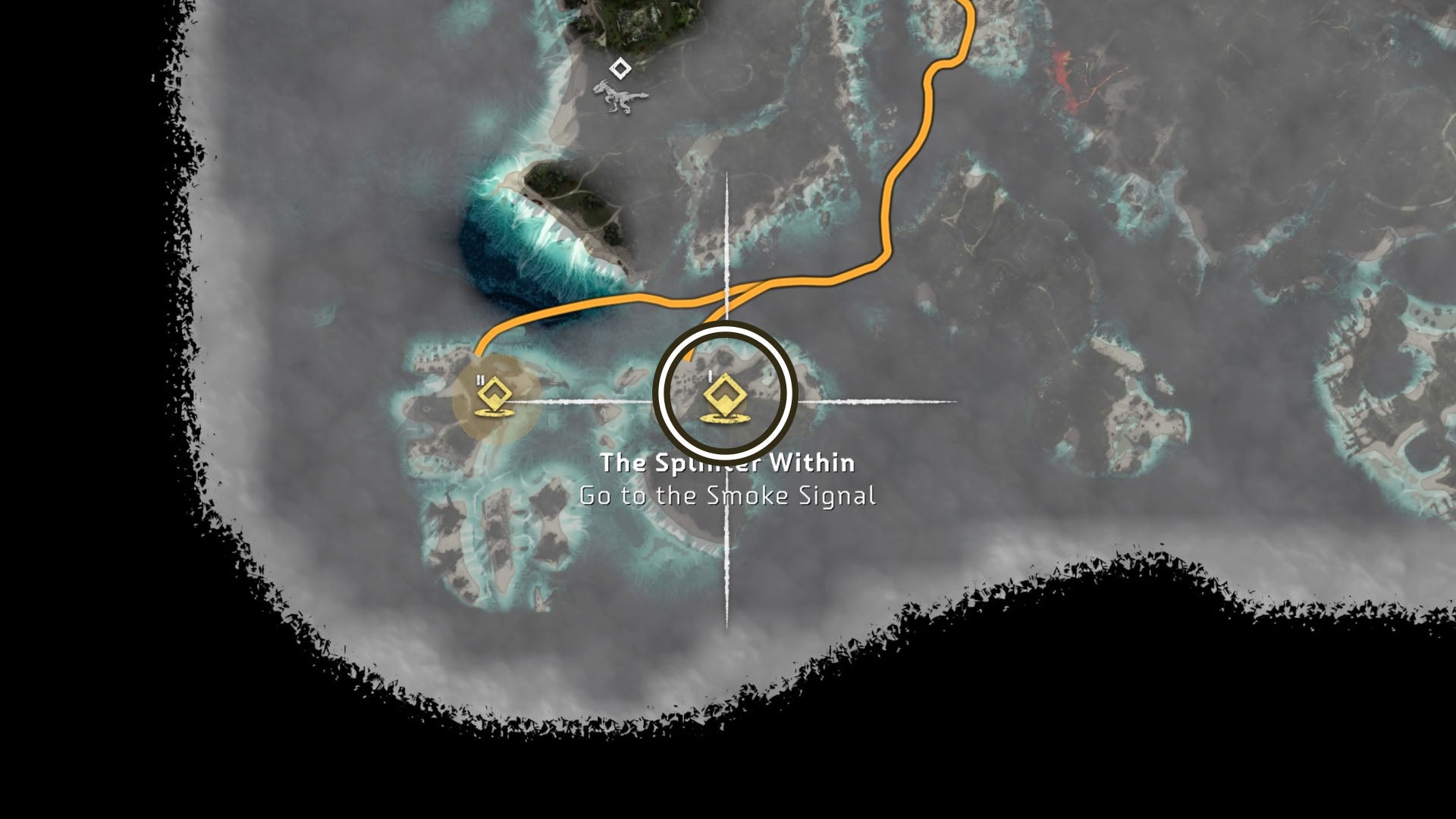 Horizon Forbidden West Burning Shores The Splinter Within walkthrough ...