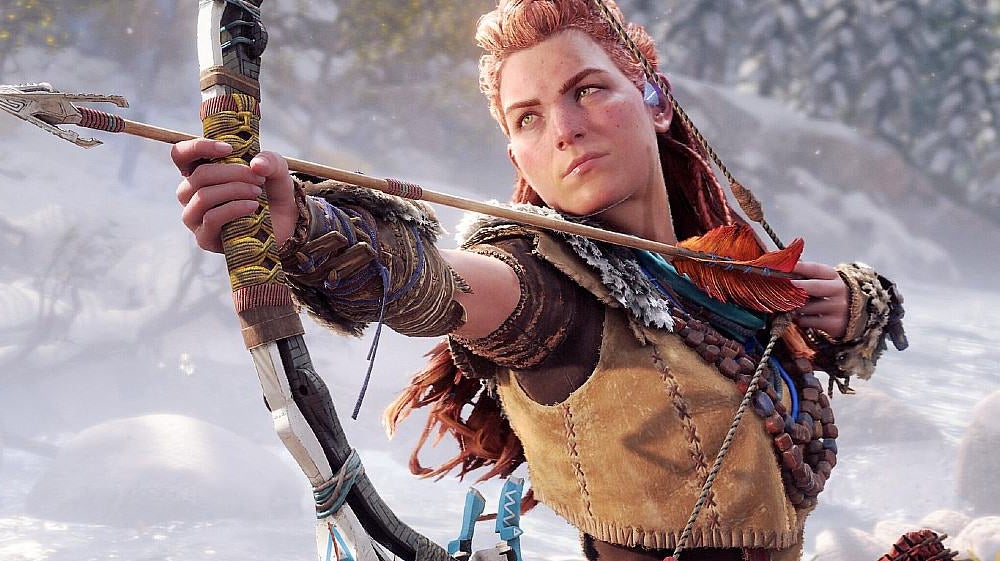Horizon Forbidden West: Von der PS4 sind neue Screenshots aufgetaucht ...