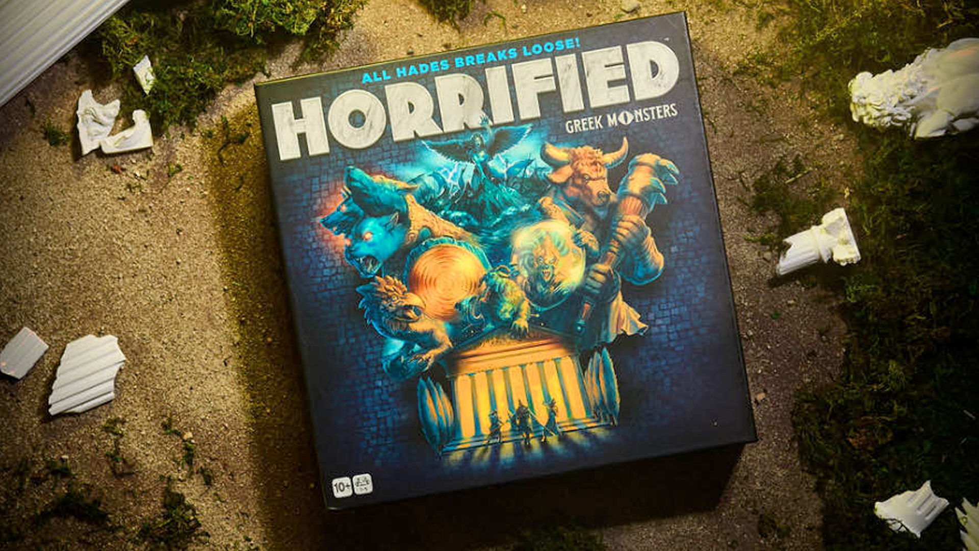 Horrified: Greek Monsters is basically a horror-themed Hades board game ...