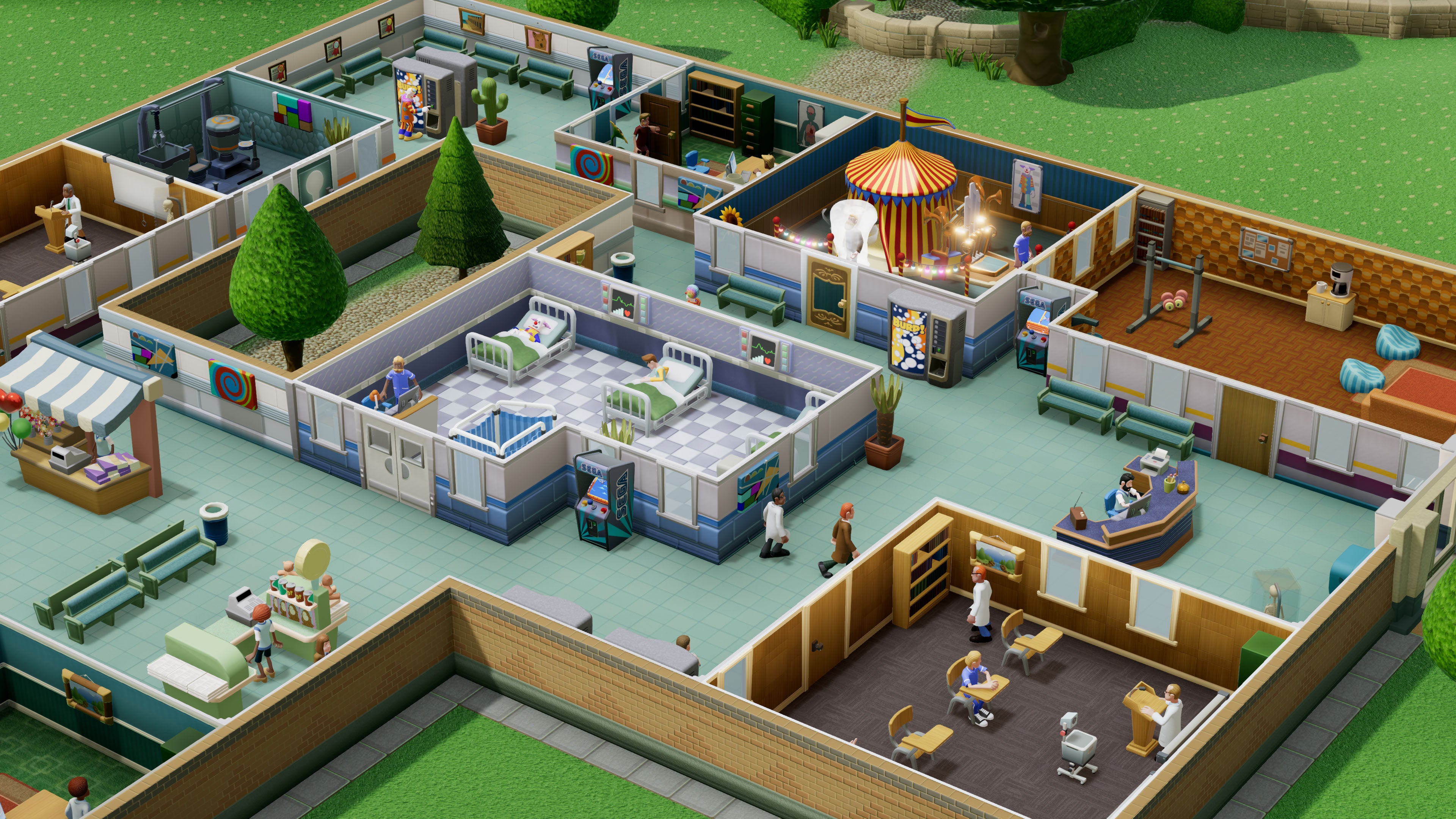 Two Point Hospital video preview | Rock Paper Shotgun
