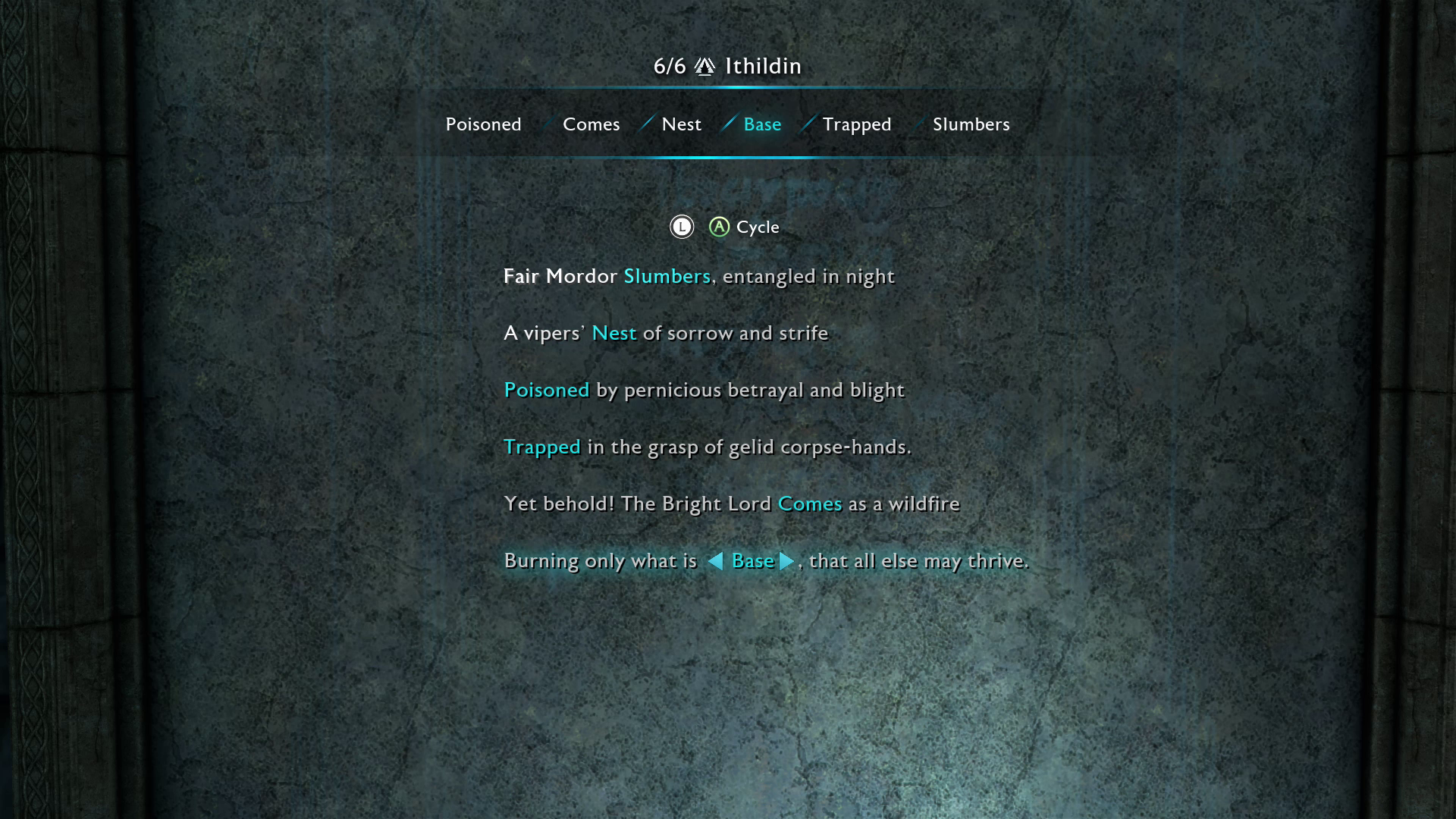 Shadow of War Ithildin Door poem solutions - Ithildin fragments, how to ...