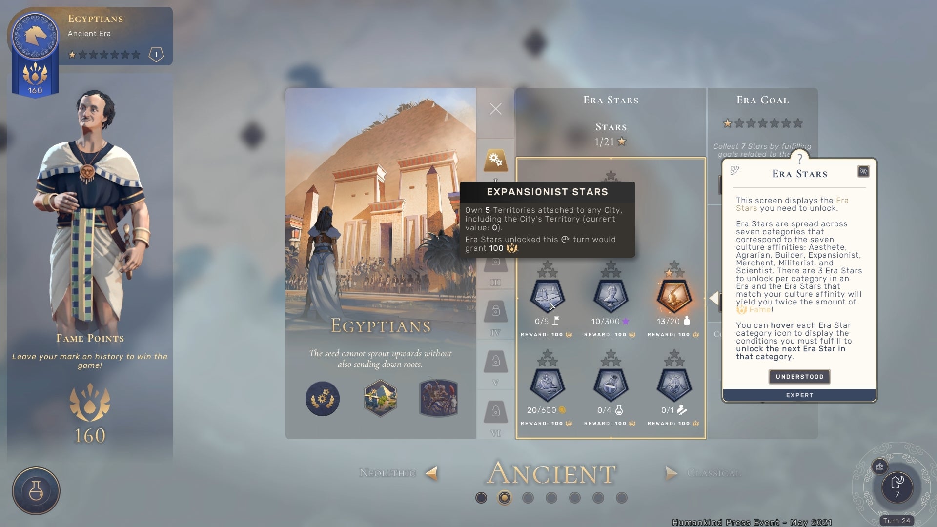 Humankind's million potential civs make for some great strategy moments ...