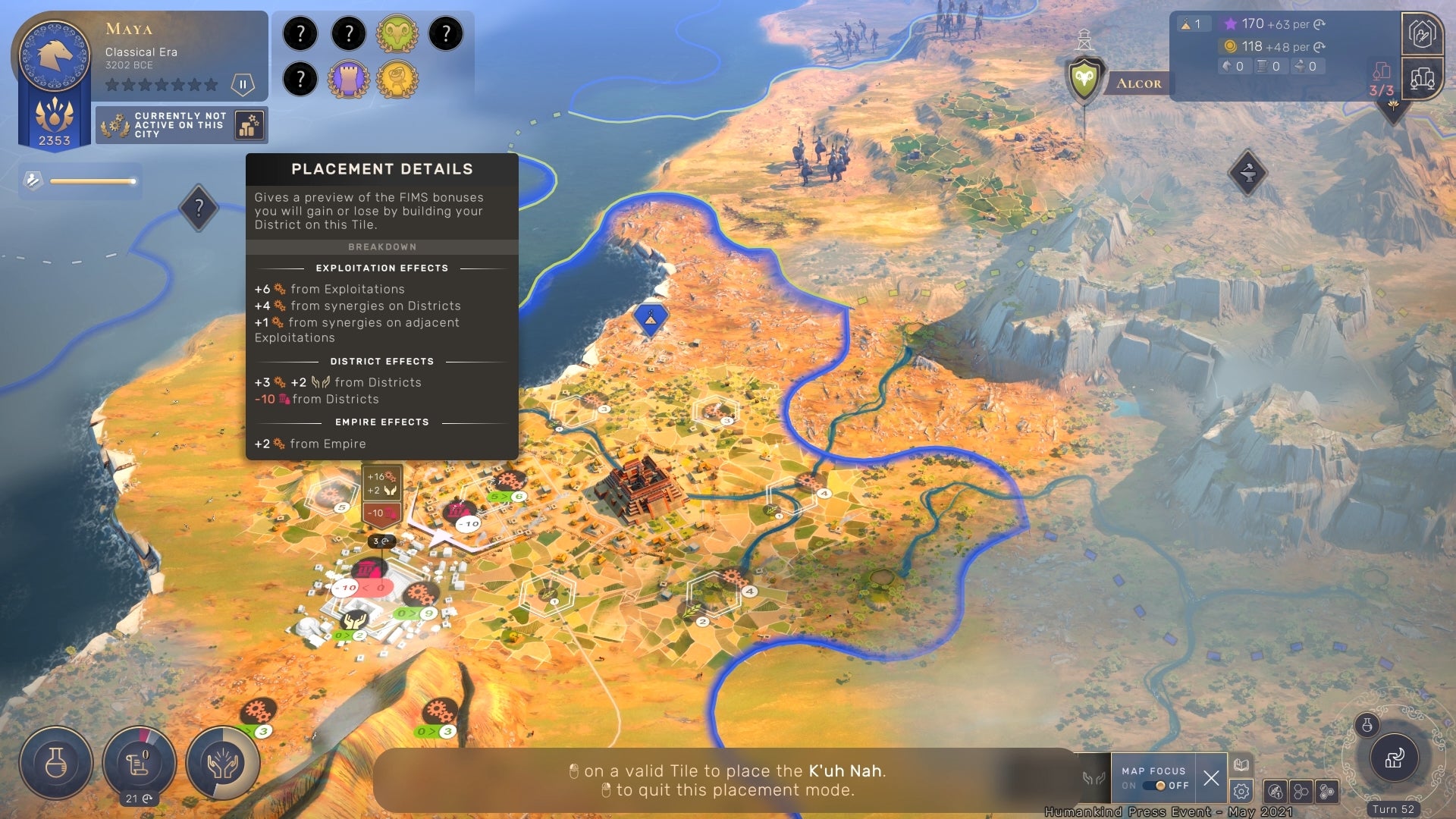 Humankind's million potential civs make for some great strategy moments ...