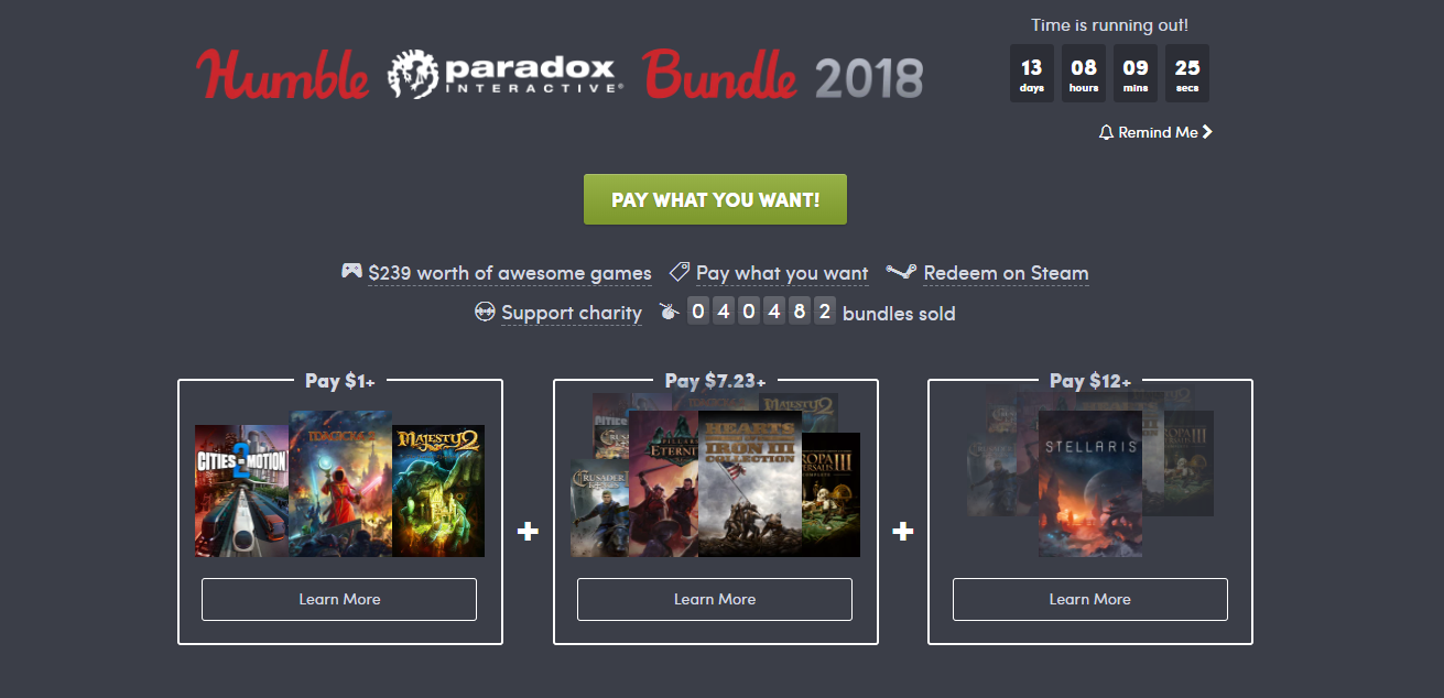 Jelly Deals: Humble Paradox Bundle features Stellaris, Magicka and more ...