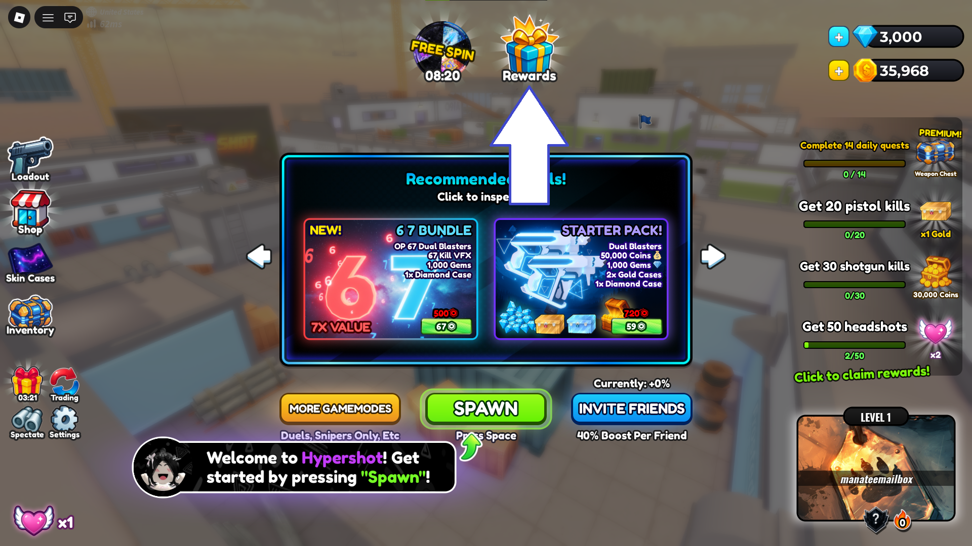 Hypershot codes (January 2026) | Rock Paper Shotgun