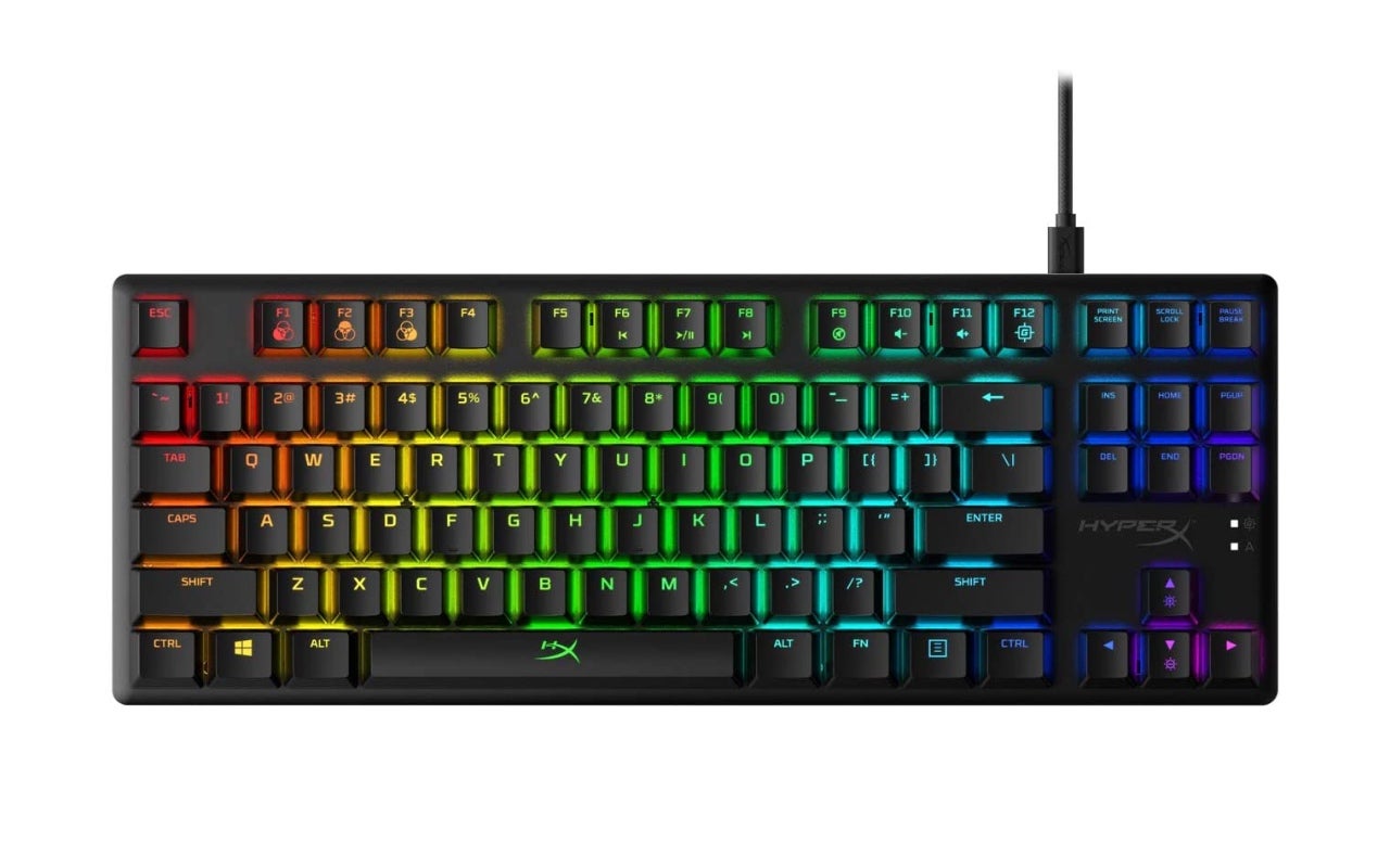 This compact HyperX Alloy Origins Core keyboard is half price at Amazon ...