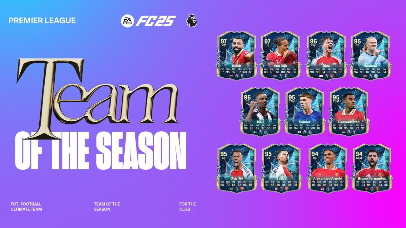 FC 25 recebe a Premier League TOTS | Eurogamer.pt